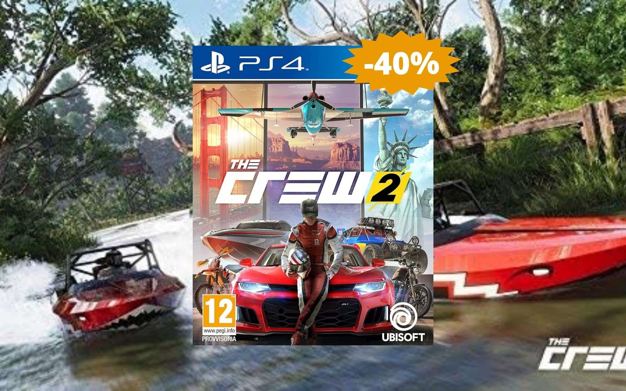 The Crew 2 per PS4: sconto IMPERDIBILE del 40% su Amazon