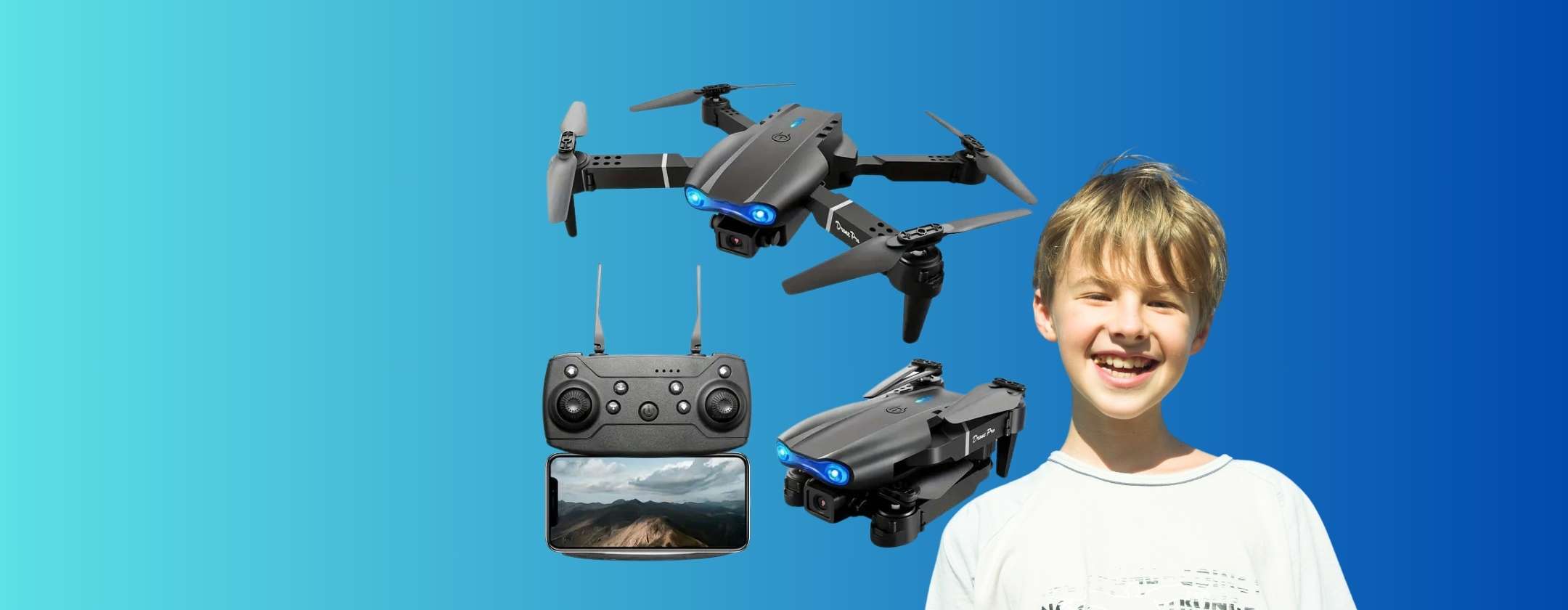 Drone full optional a 20€ su TEMU