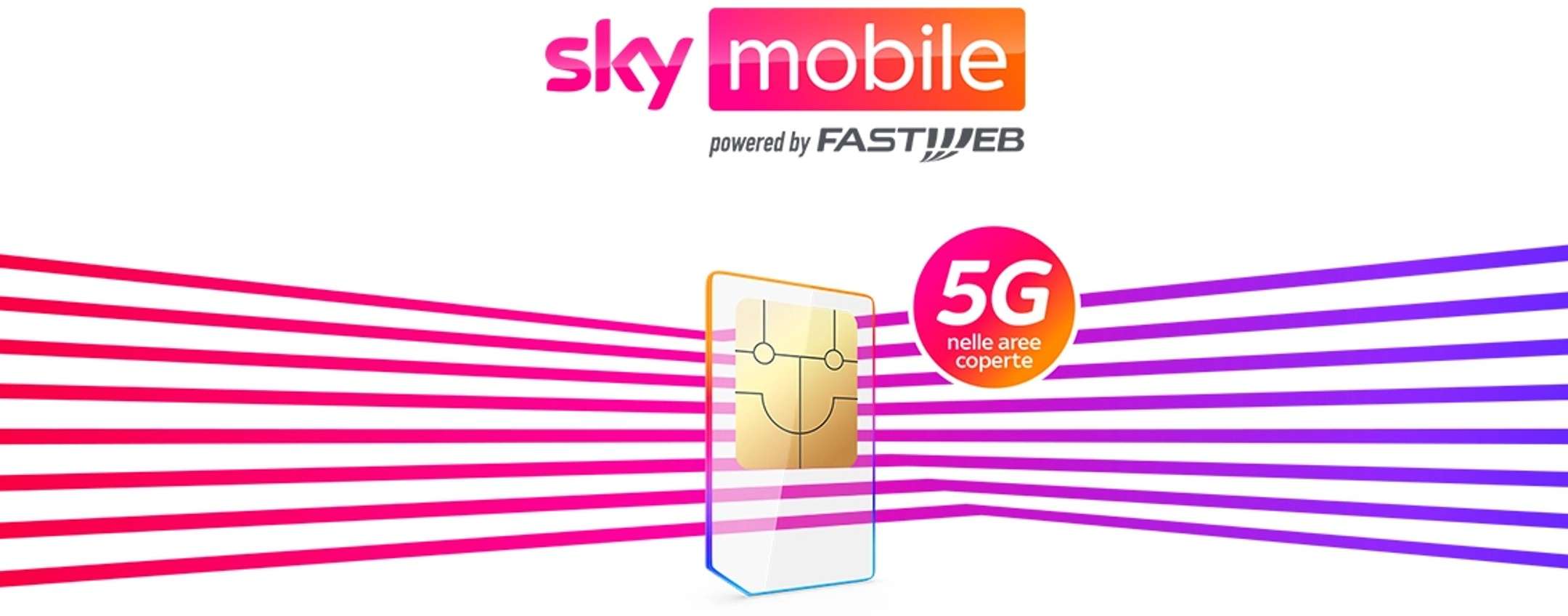 Sky Mobile powered by Fastweb: ecco le PROMO ufficiali