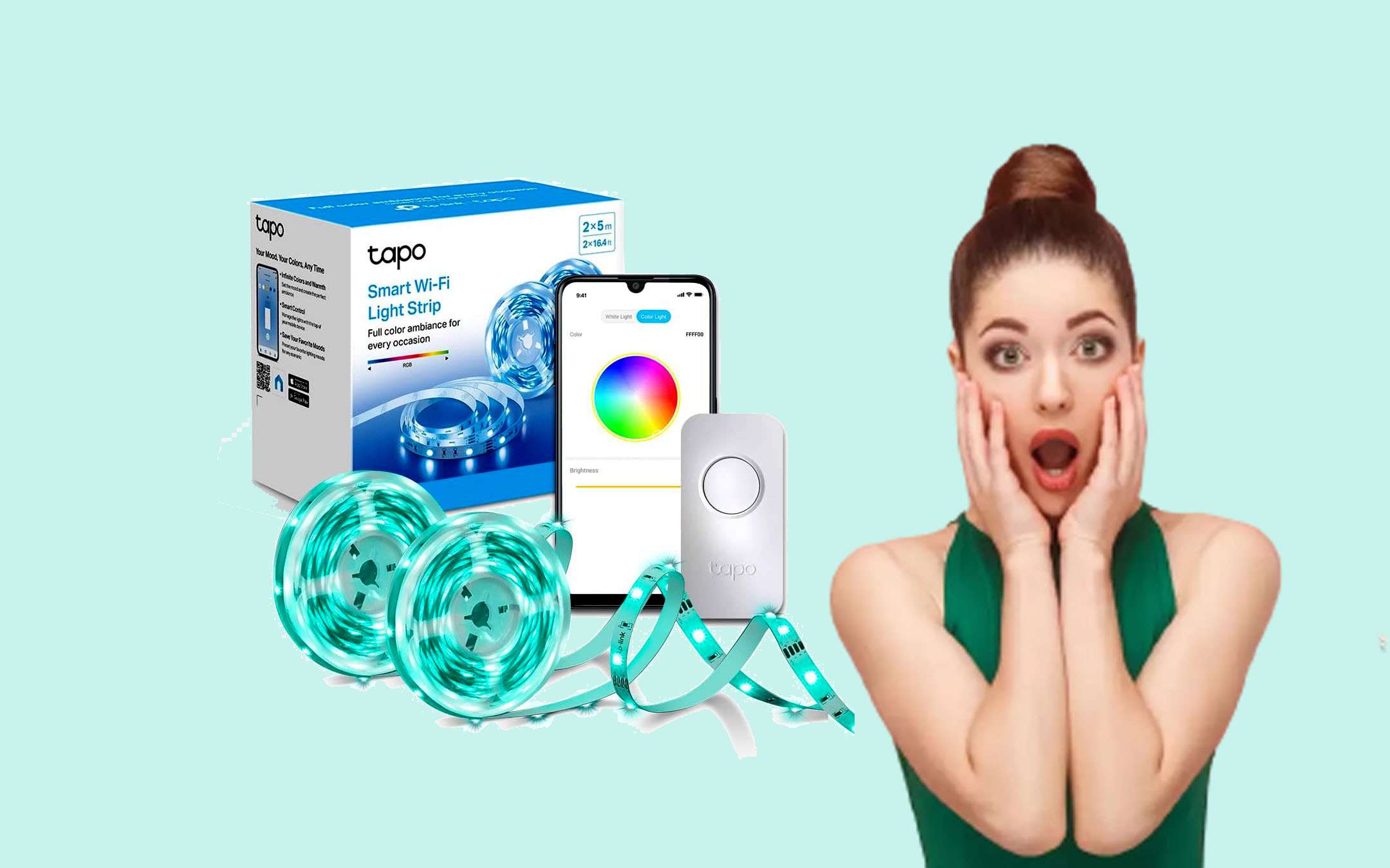 Strisce LED TP-Link Smart Tapo L900: sconto WOW su Amazon