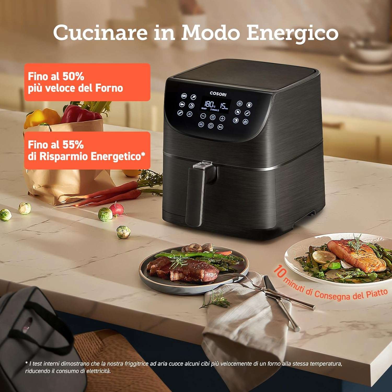 Friggitrice ad aria in offerta a 109,99€: cucinare sano diventa un ...