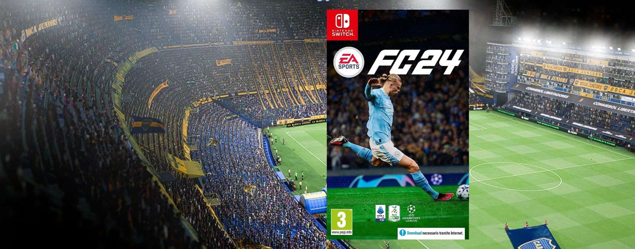 Gioco di calcio per Nintendo Switch? FC 24 è in OFFERTISSIMA su Amazon ...