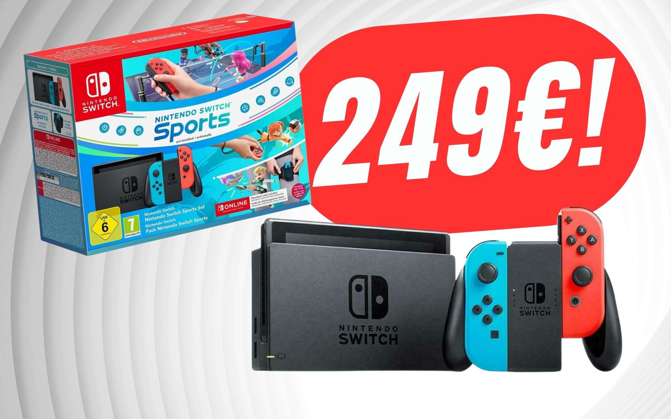 Nintendo Switch Switch Sports e il Bundle da avere a 249
