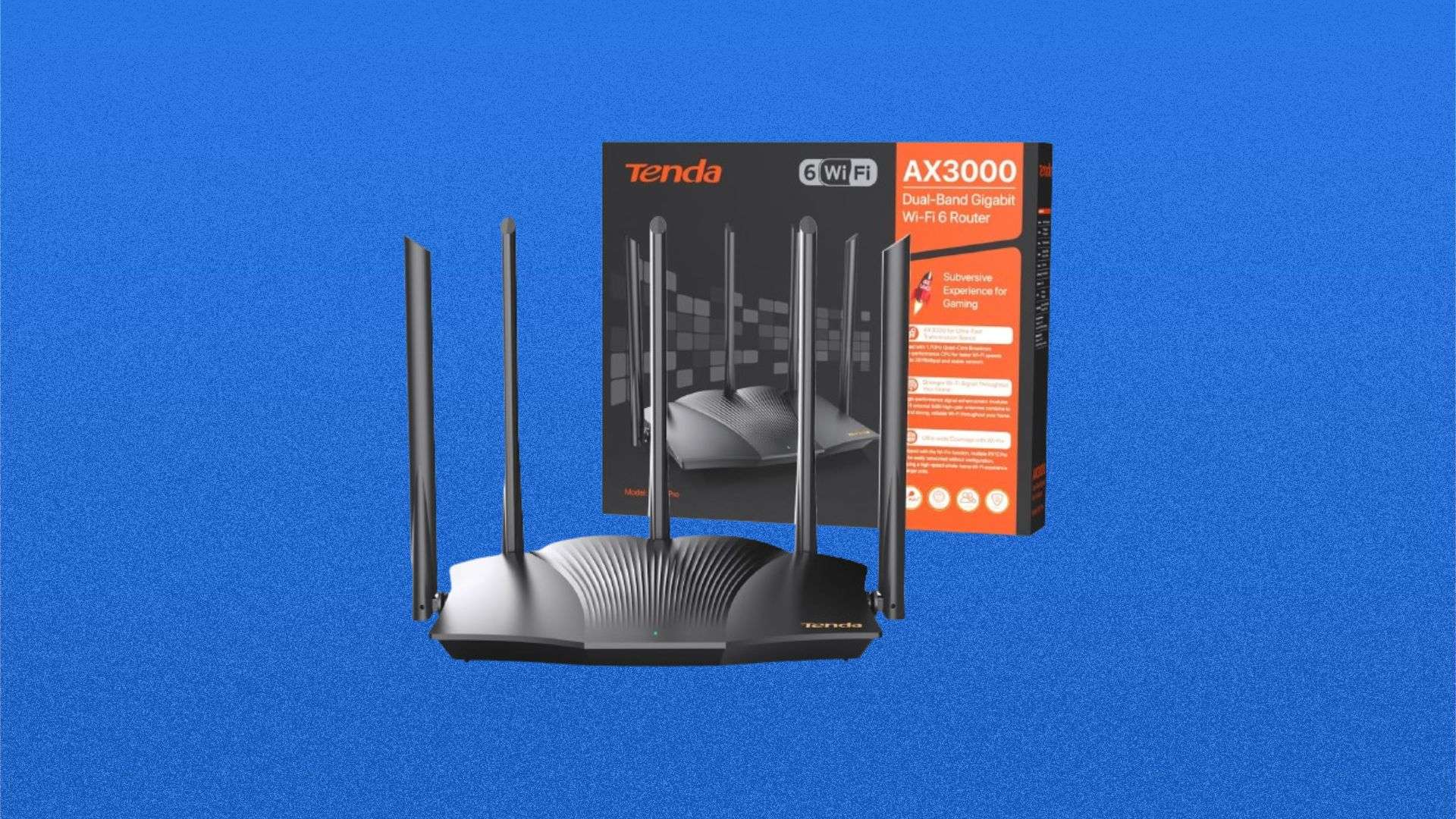 Router Tenda RX12 Pro in super offerta: internet potente in tutta la casa