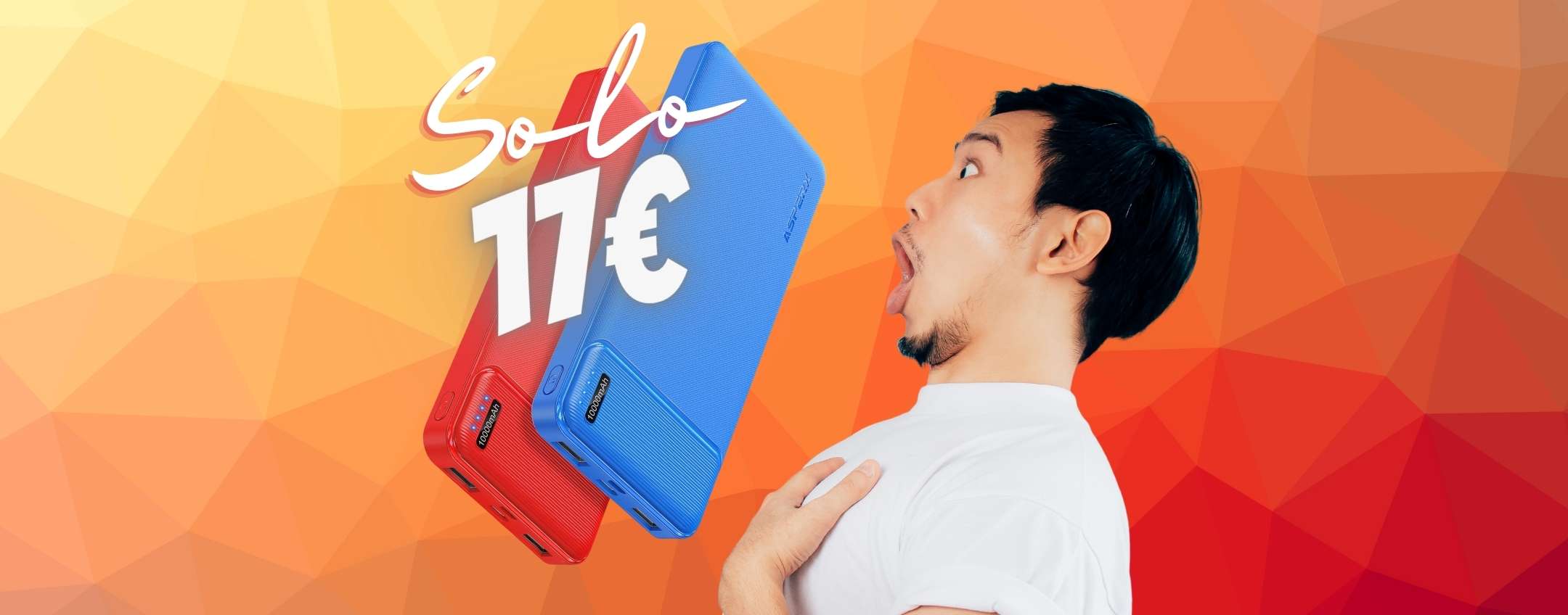 DUE Power Bank PAZZESCHI, leggeri e potenti, al PREZZO di UNO