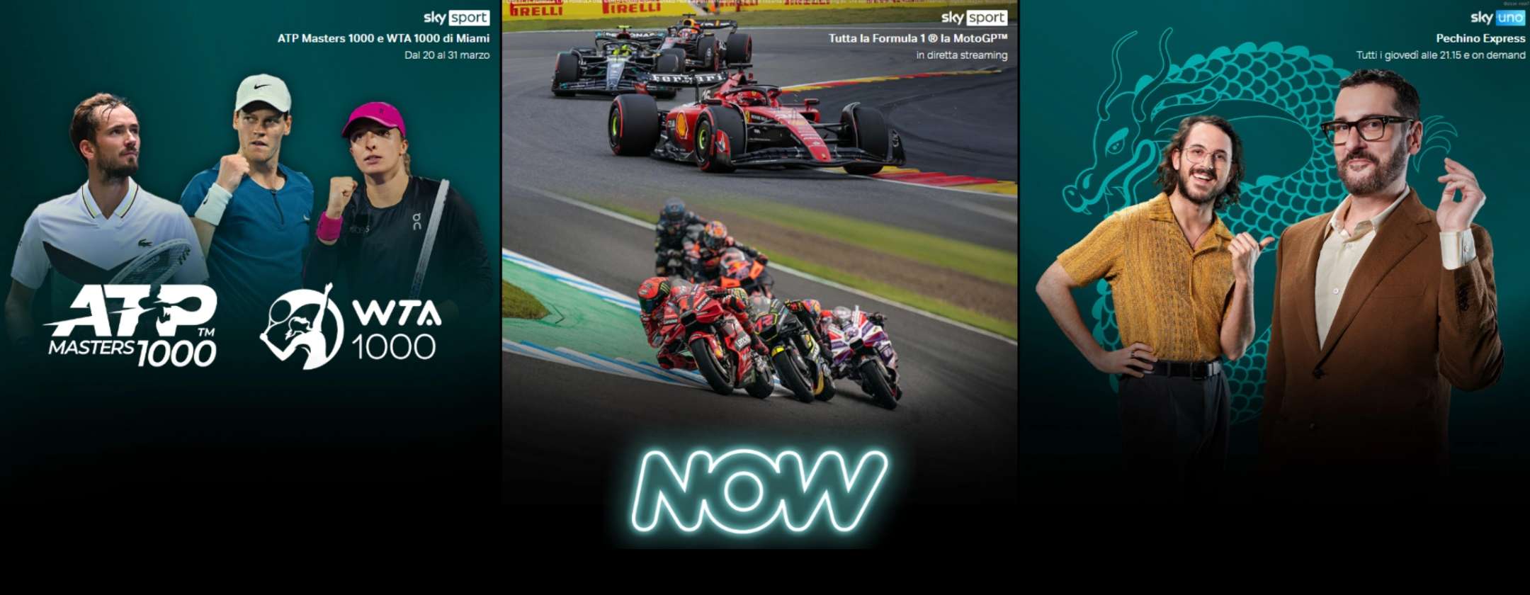 NOW è Serie TV, Film, Show e Sport a soli 6,99€ al mese