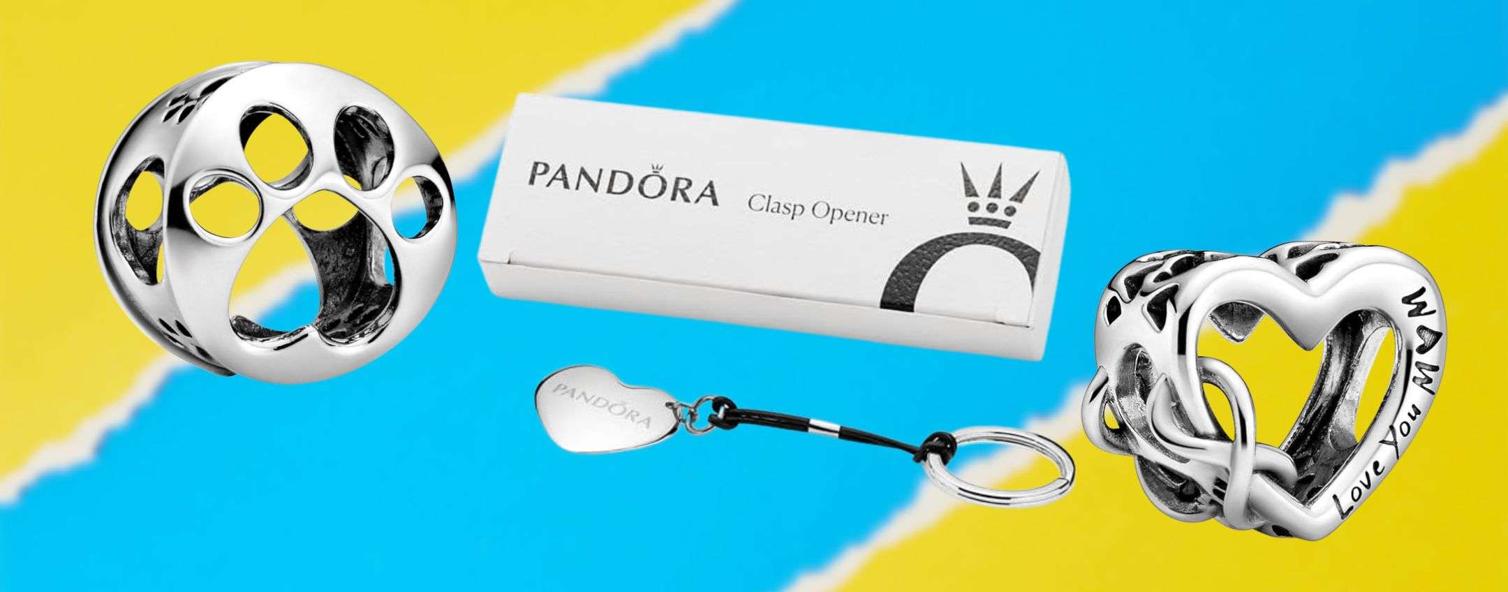 Pandora fino a 20€ su Amazon: charm e portachiavi in SVUOTA MAGAZZINO top
