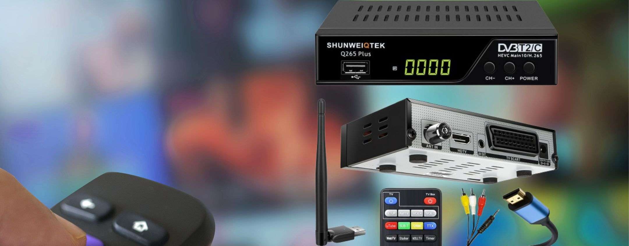 Digitale Terrestre su VECCHIA TV: decoder SMART a 21€ su Amazon ...