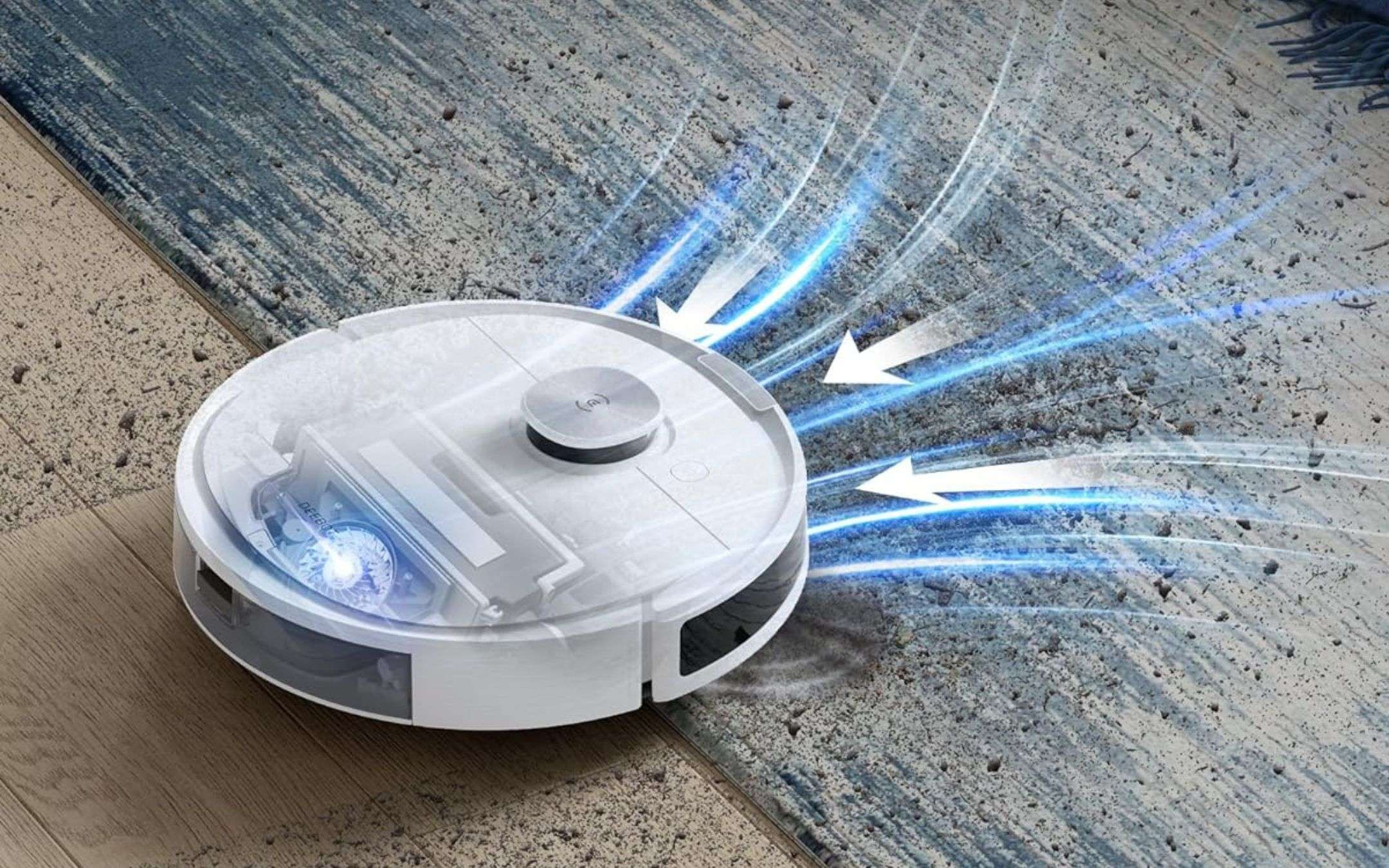 Il robot Deebot N10 Plus che LAVA e ASPIRA la polvere a -23% su Amazon