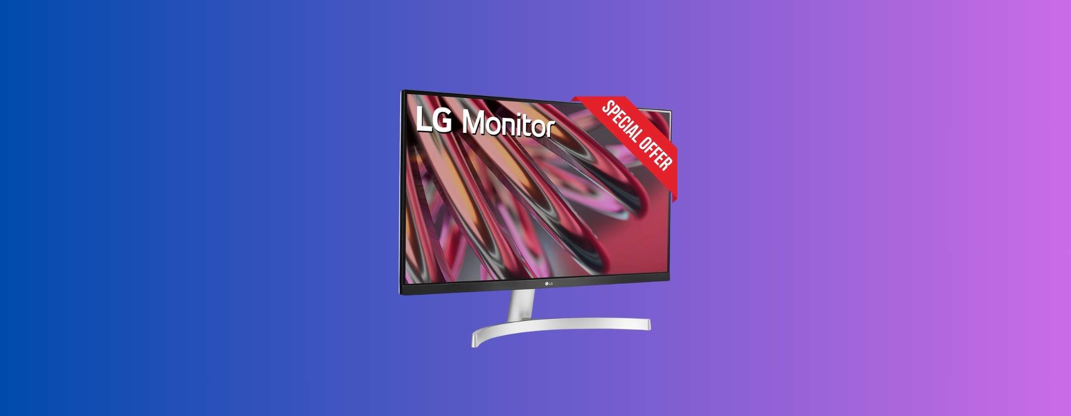 Monitor LG 24" a 75Hz a prezzo ATOMICO su Unieuro