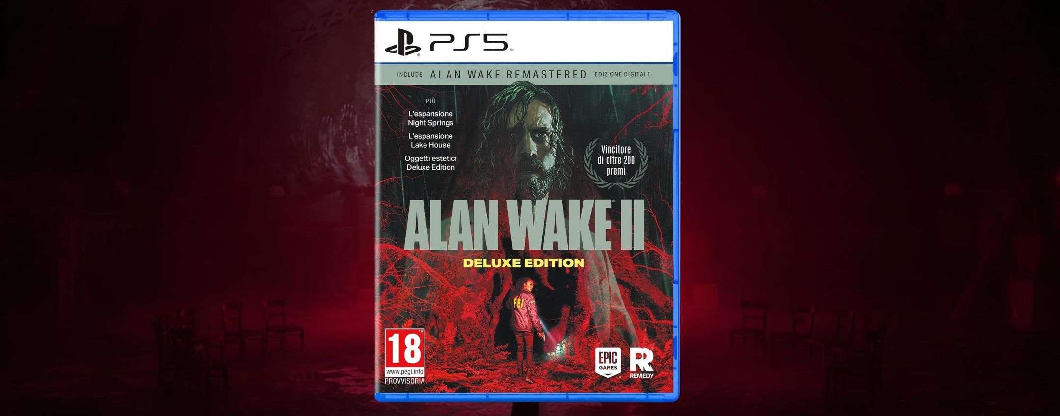 Alan Wake 2 Deluxe Edition: prenotalo su Amazon al MIGLIOR PREZZO garantito