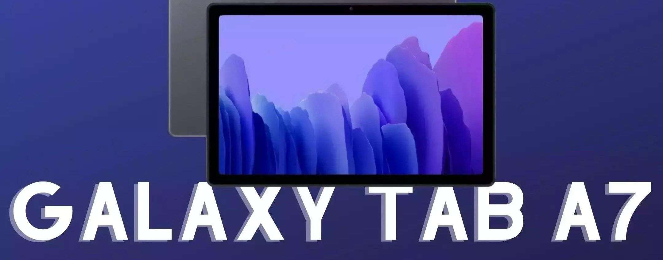 Samsung Galaxy Tab A7 Lite a meno di 110€ su Amazon: IMPERDIBILE