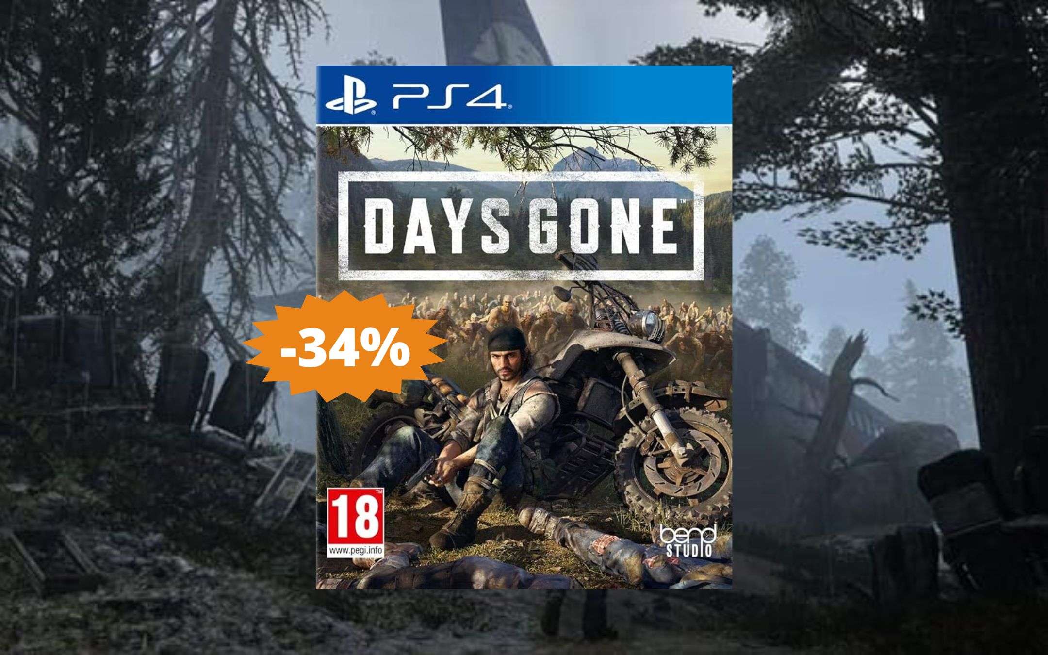 Days Gone per PS4: un'avventura INDIMENTICABILE (-34%)