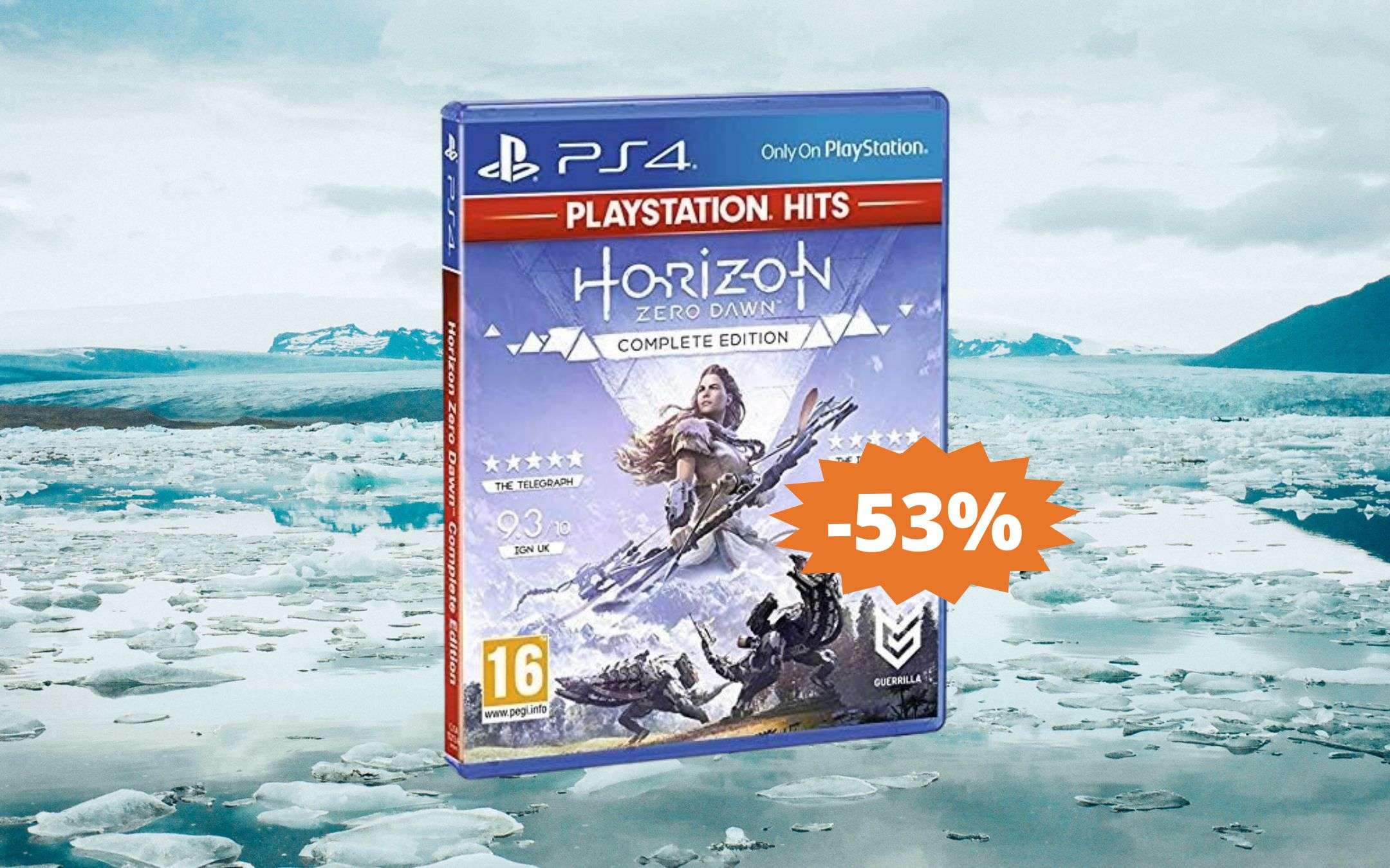 Horizon Zero Dawn per PS4: sconto FOLLE del 53% su Amazon