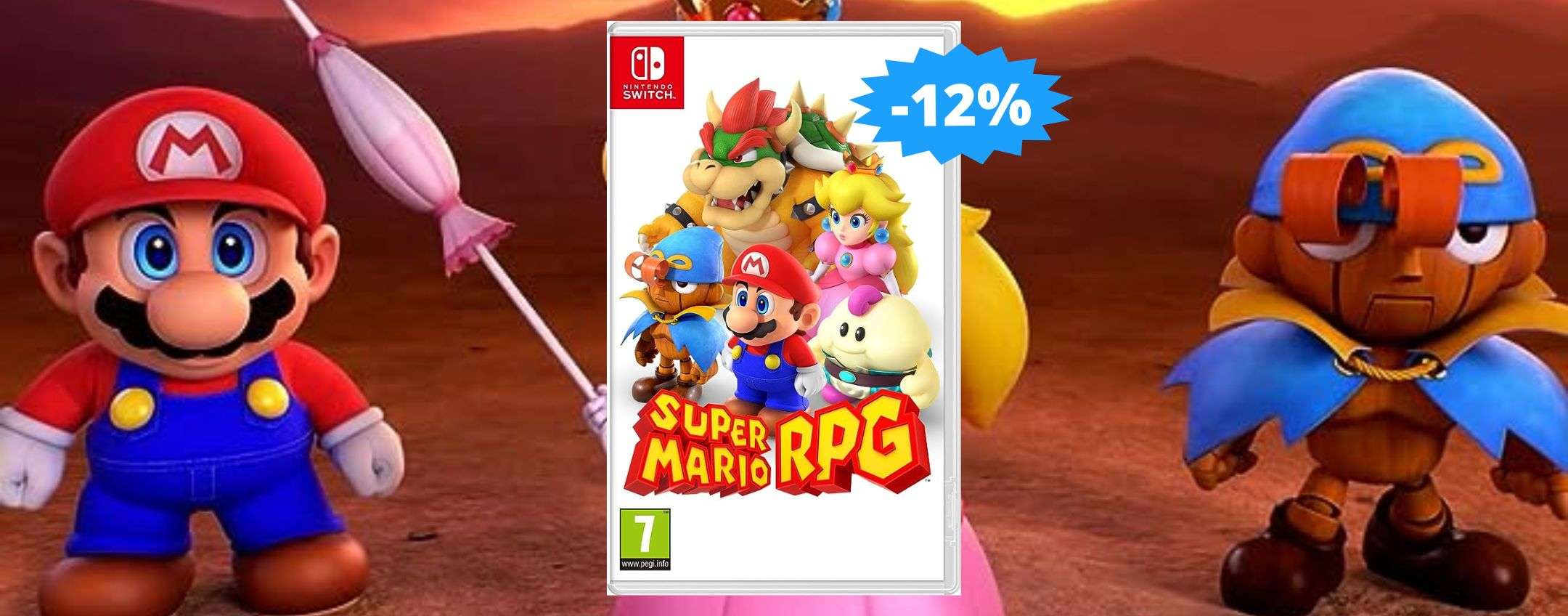 SUPER MARIO RPG per Switch: un'avventura EPICA (-12%)