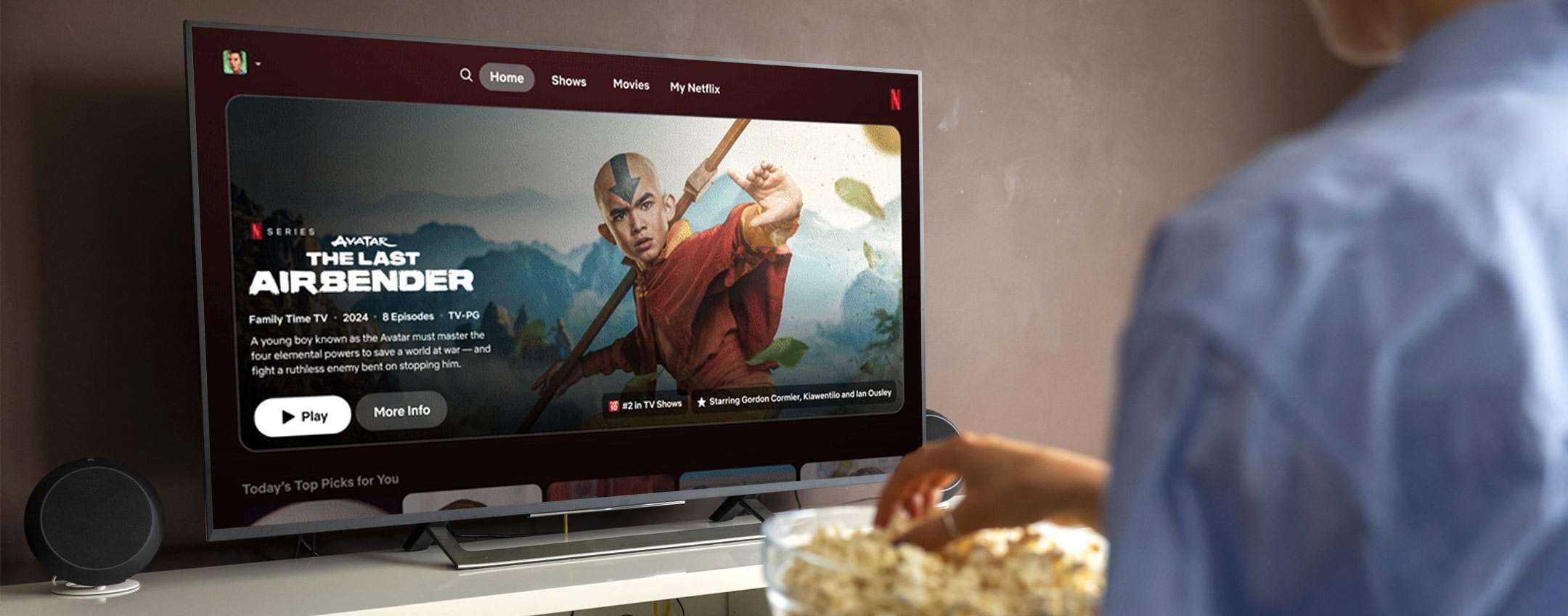 Netflix cambia interfaccia sulle Smart TV: la nuova UI