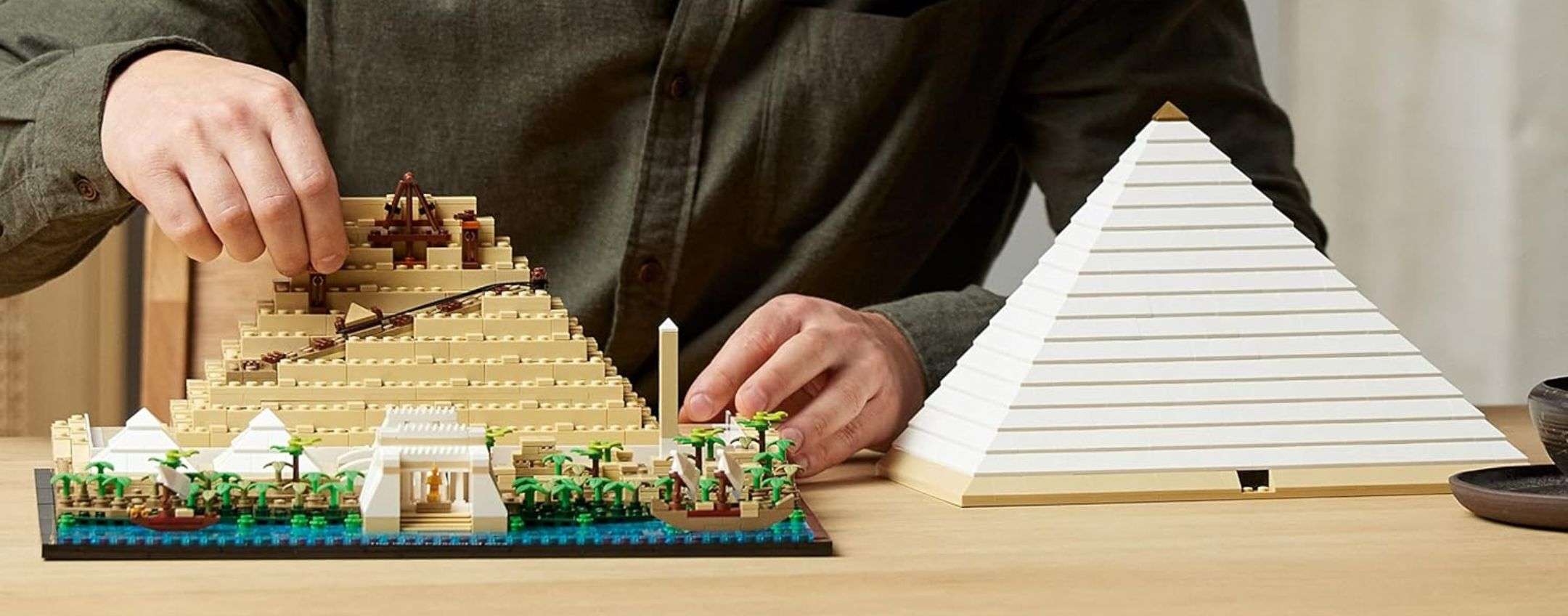 La bellissima Piramide di Giza LEGO torna in OFFERTA su Amazon (-16%)