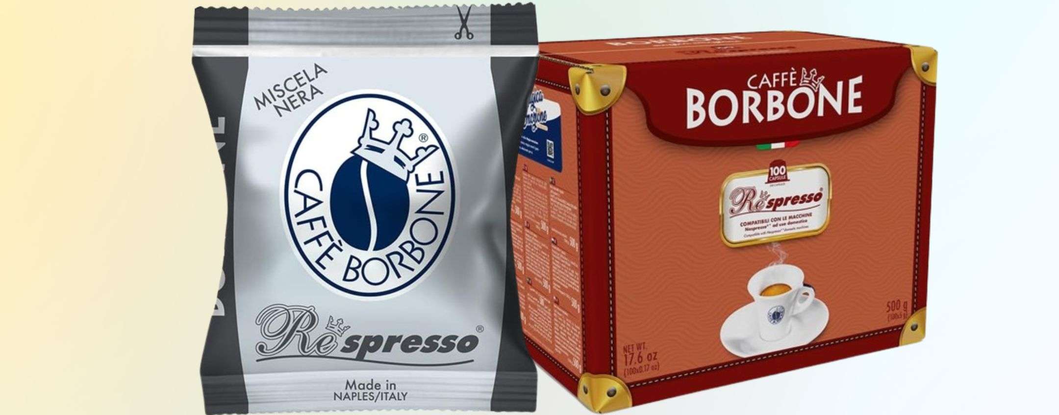 Caffè Borbone per Nespresso, Amazon è IMPAZZITA: scorta da 100 capsule ...