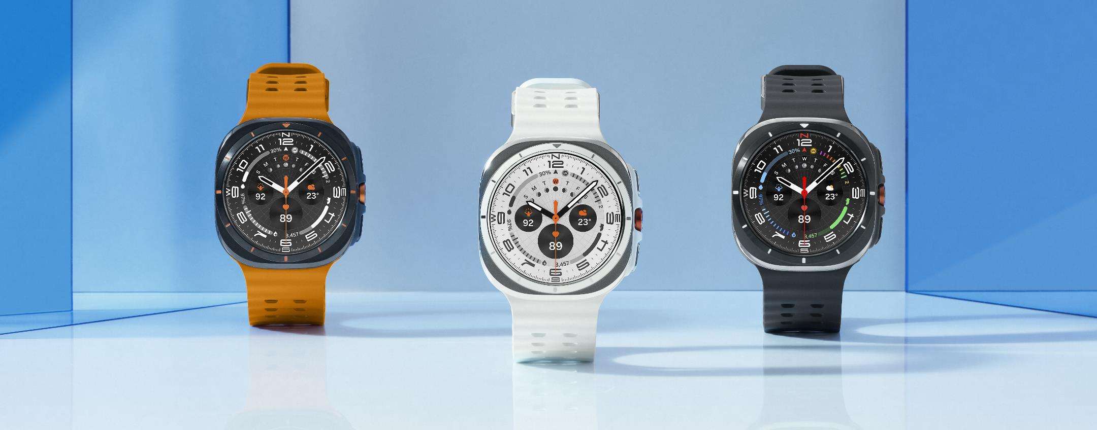 Samsung Galaxy Watch7 e Watch Ultra sono finalmente tra noi