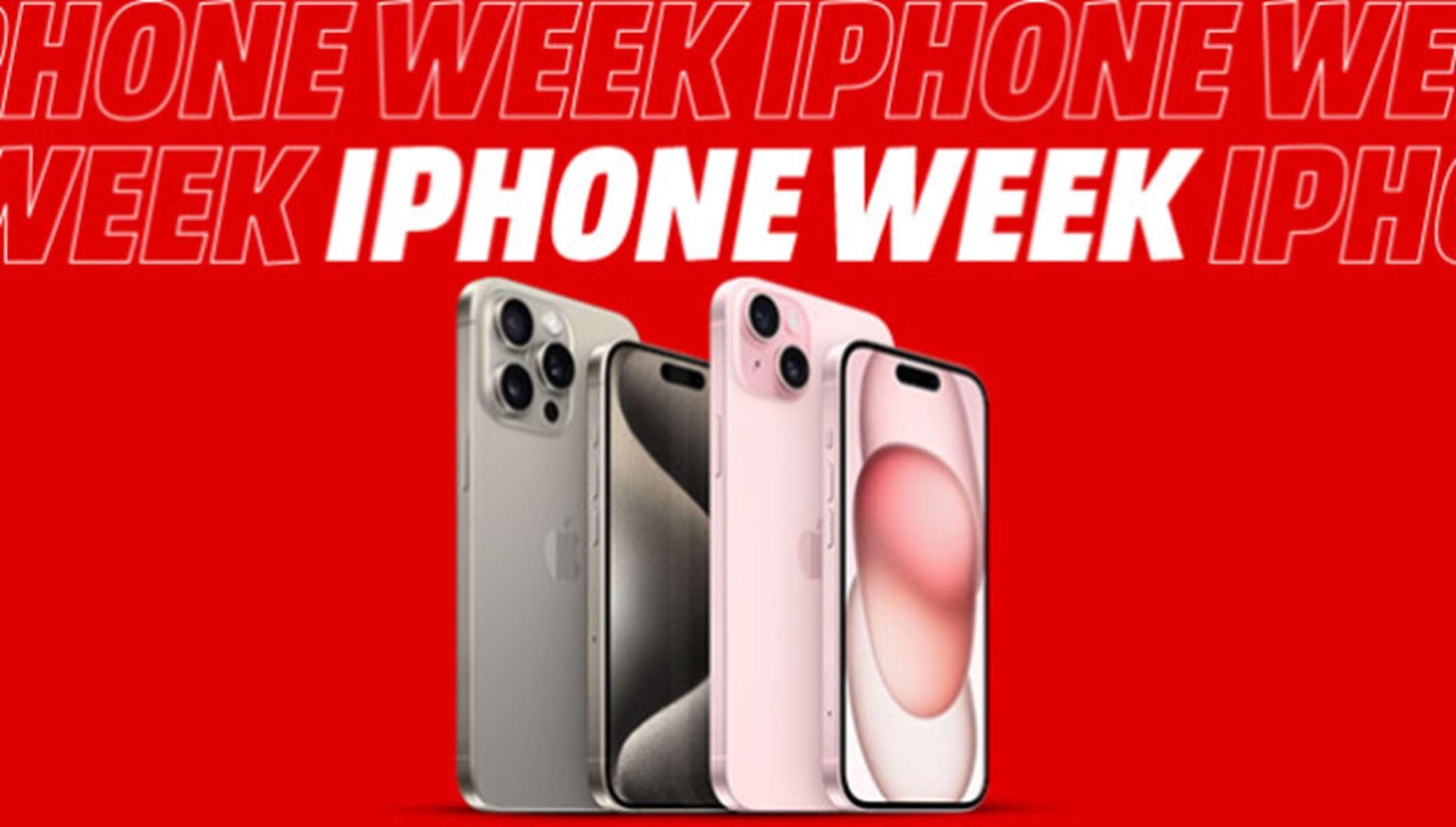 iPhone Week: da MediaWorld è la settimana di iPhone 15 e iPhone 13