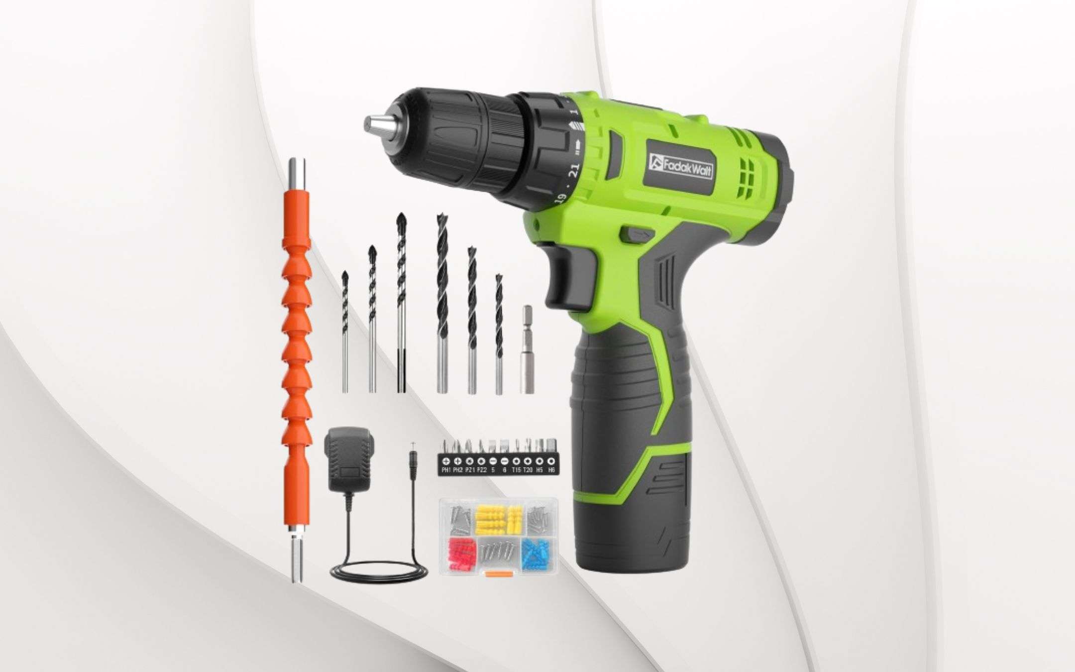 Trapano a 19€ con batteria e tanti accessori: OCCASIONE Amazon imperdibile