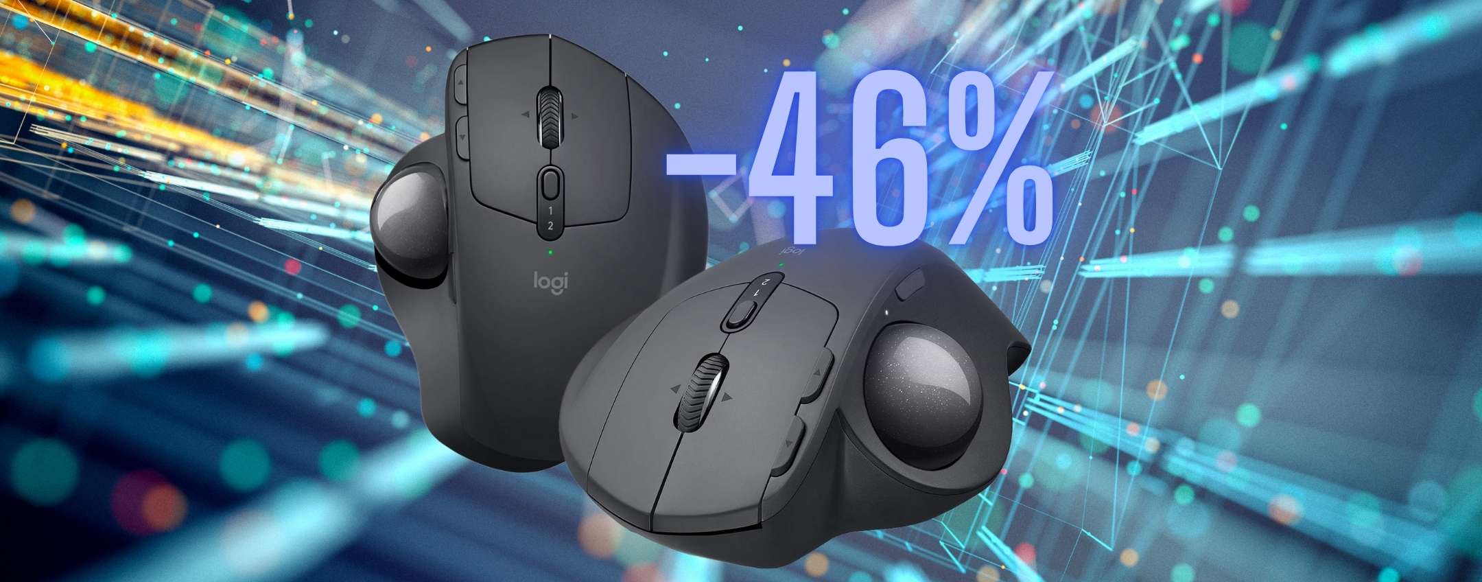 Logitech MX Ergo: mouse wireless con trackball, anche per gli spazi stretti