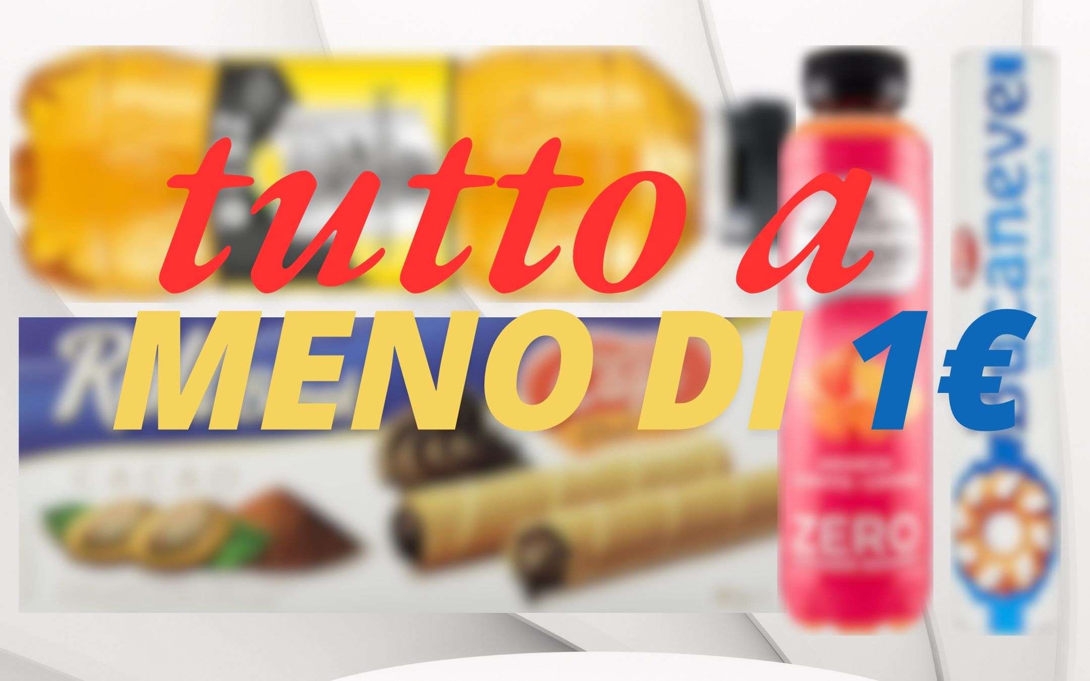 Supermercato Amazon, tutto a meno di 1€: tanti snack e dolci di marca