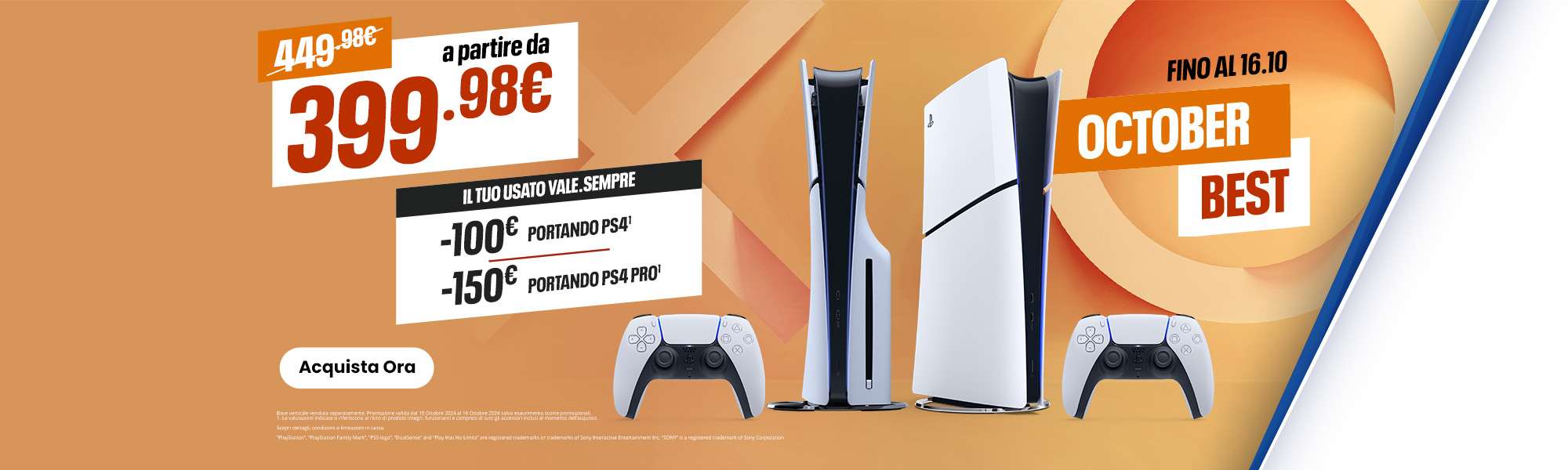 Da GameStop c'è PlayStation 5 a partire da 399 euro: è la promo October ...