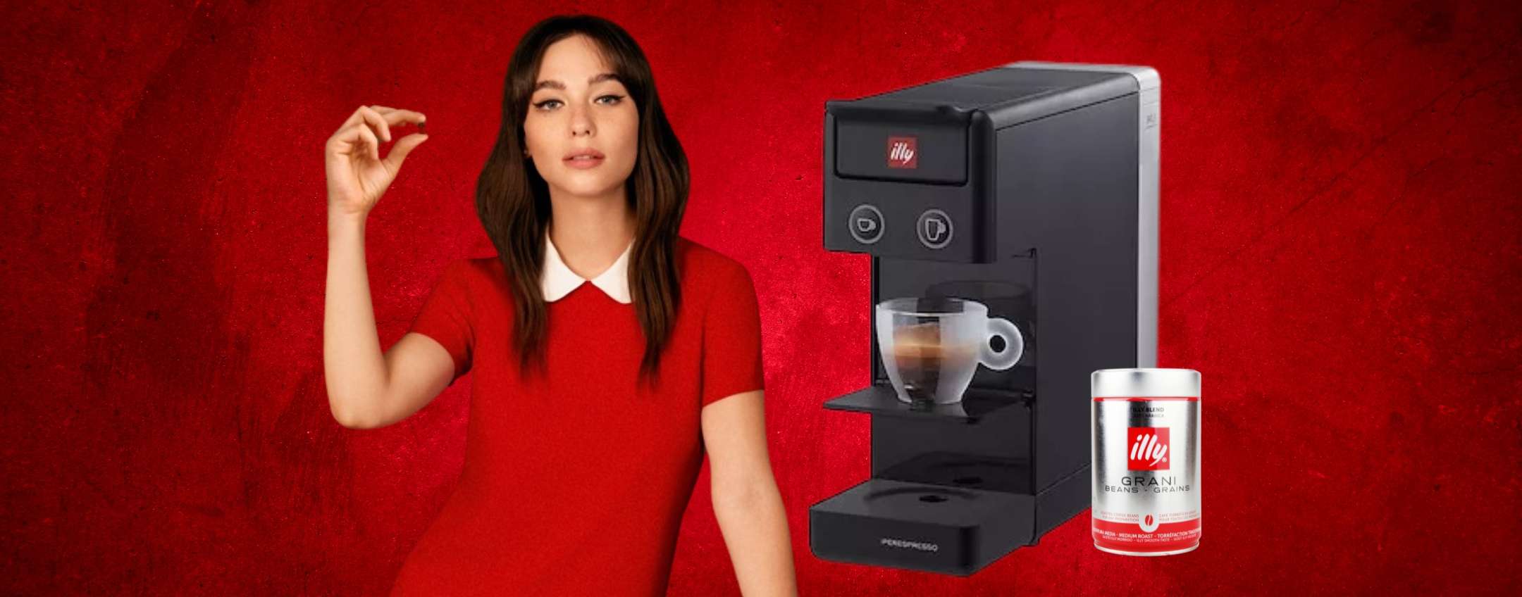 Illy: macchina per espresso super compatta ed economica (51€ su eBay)