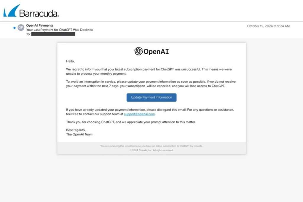 Hai un account OpenAI? Attenzione alla nuova campagna phishing