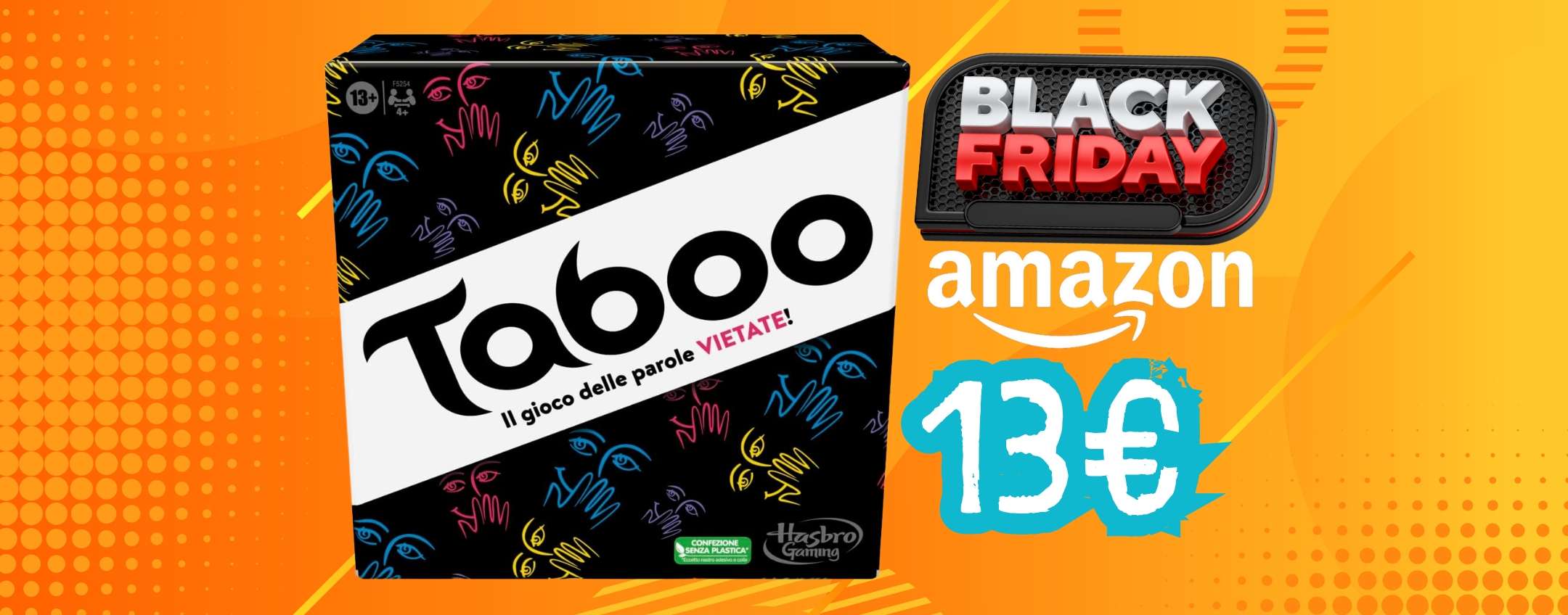 Taboo: il gioco delle parole proibite, divertente e geniale, tuo a 13€