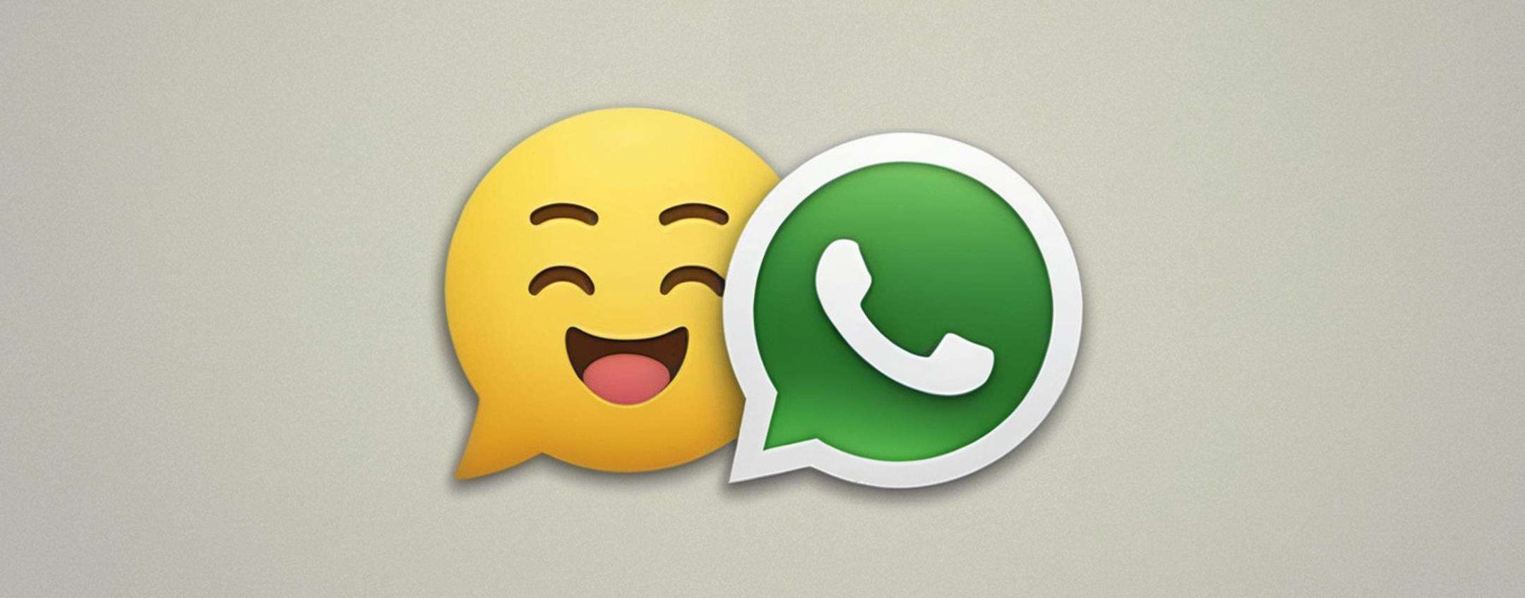 WhatsApp: un'utile novità per contenere "l'invadenza" di emoji, sticker ...