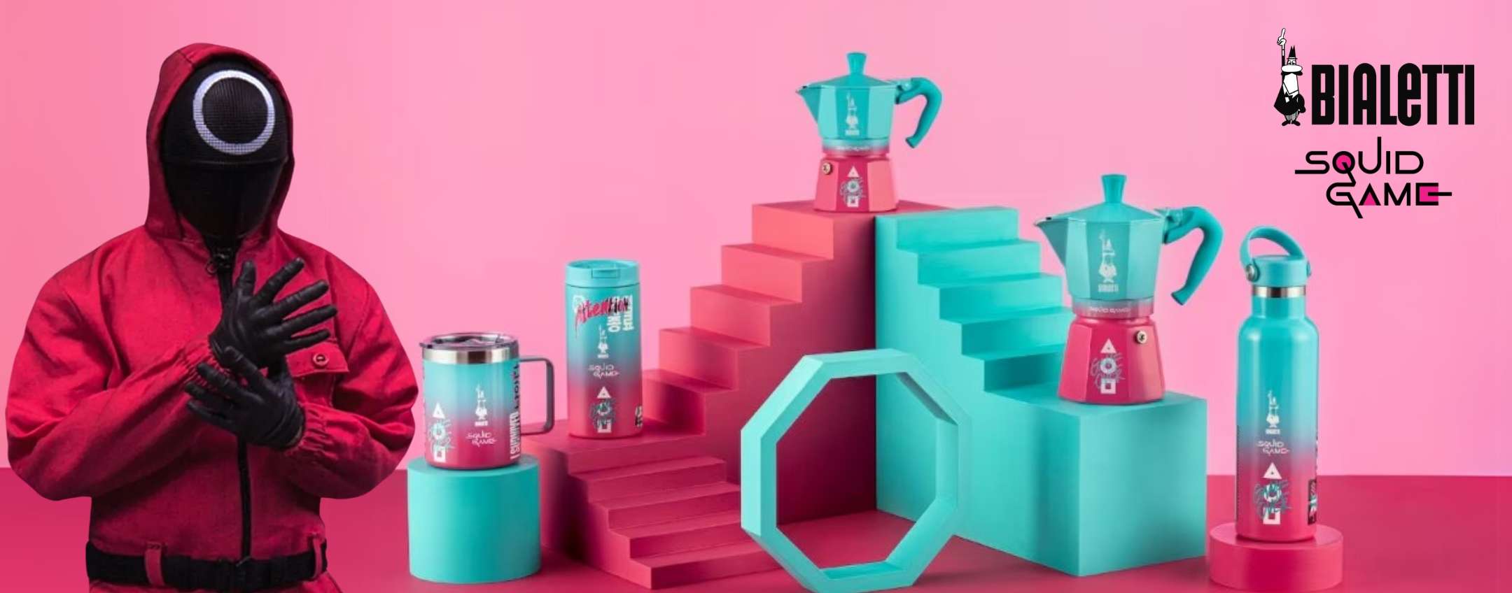 Bialetti x Squid Game: la capsule collection che celebra la serie tv