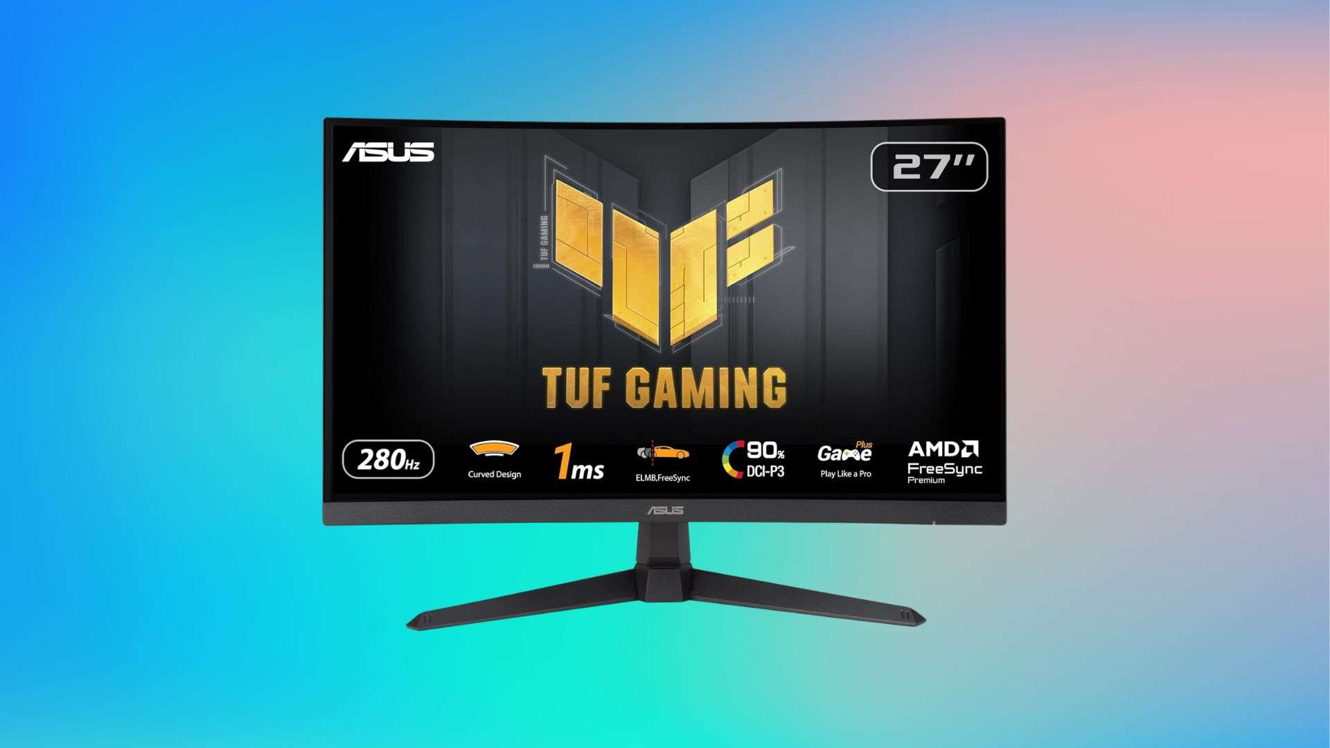 Monitor curvo 27" Asus TUF Gaming: solo 199€ per refresh rate 280 Hz ...