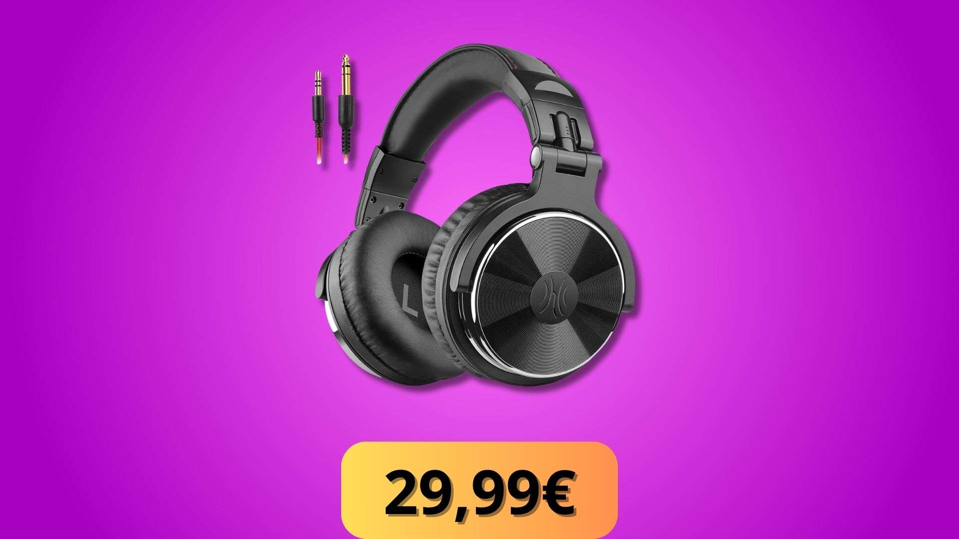 OneOdio Pro 10: cuffie over-ear versatili e potenti in offerta su Amazon