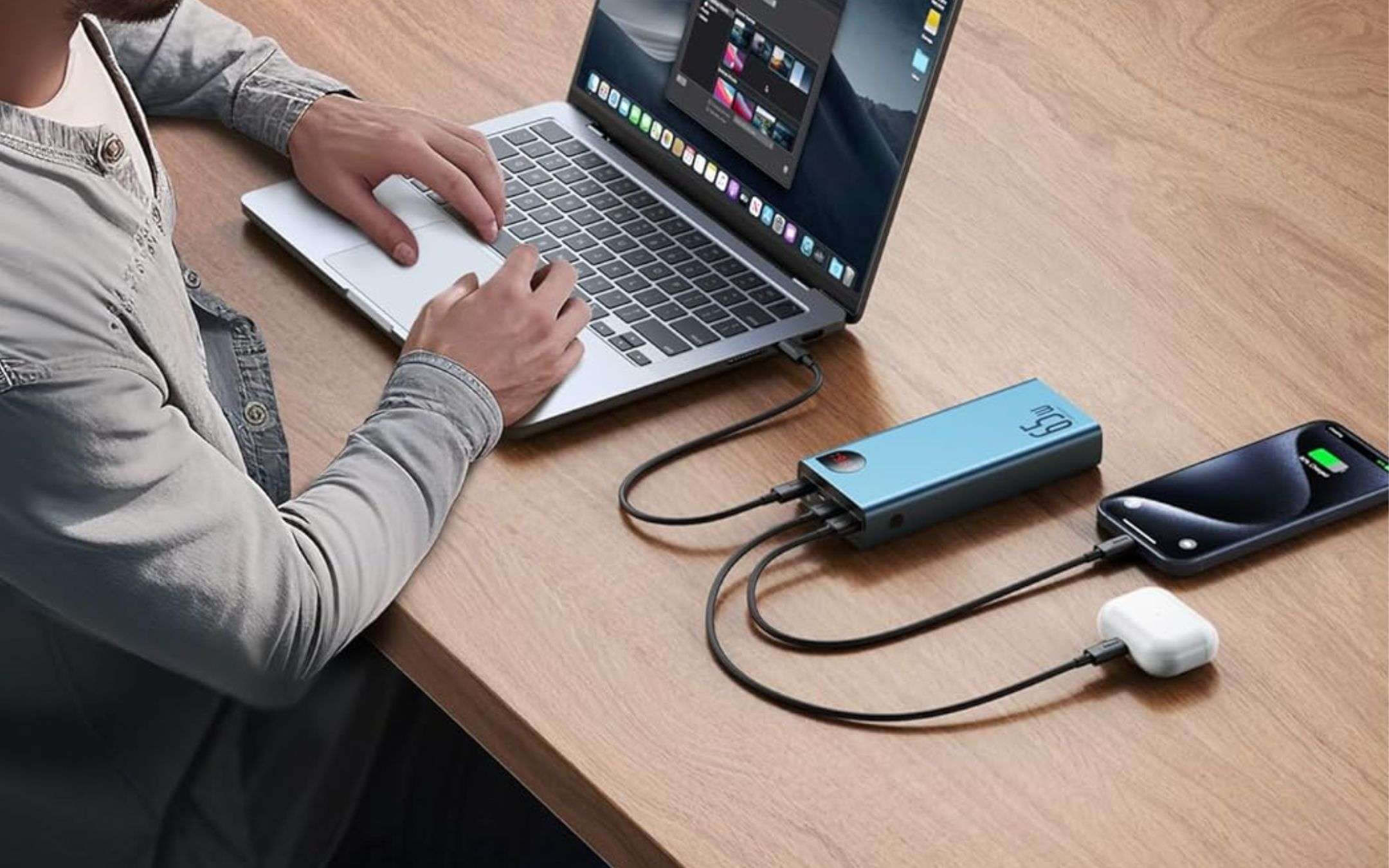 Sconto 50% per il powerbank che ricarica anche il PC portatile (34,99€)