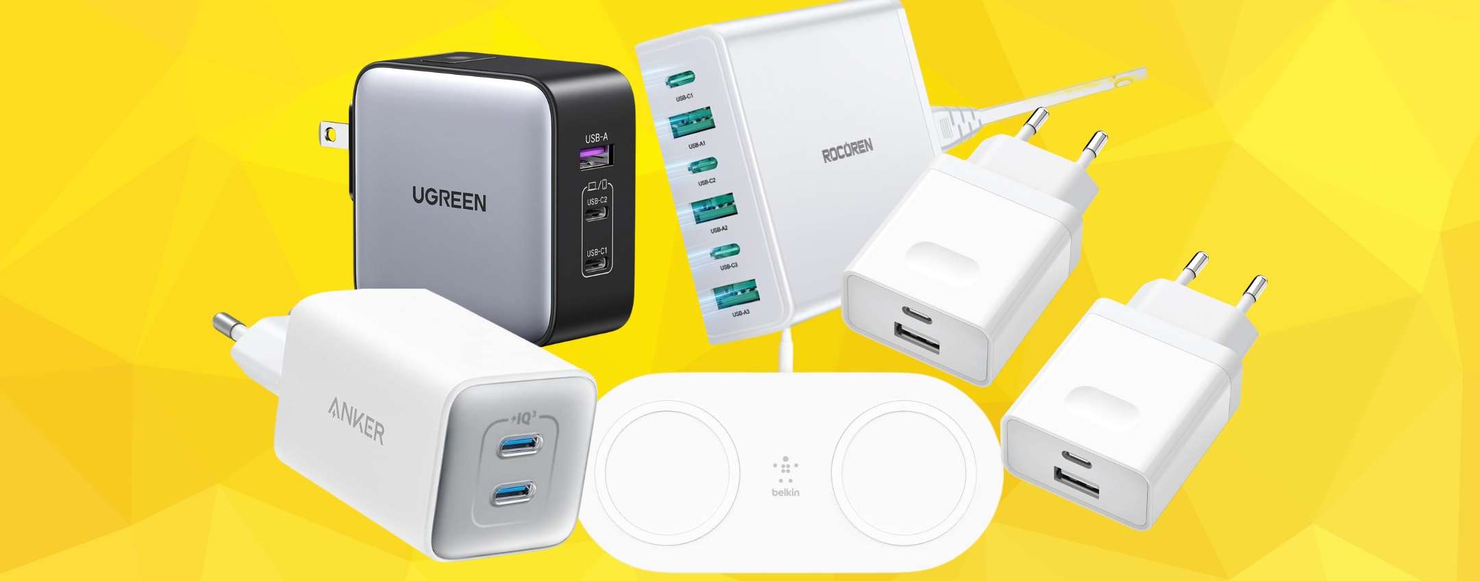 Caricatori USB con più porte per ricaricare di tutto: top 5 in questa lista