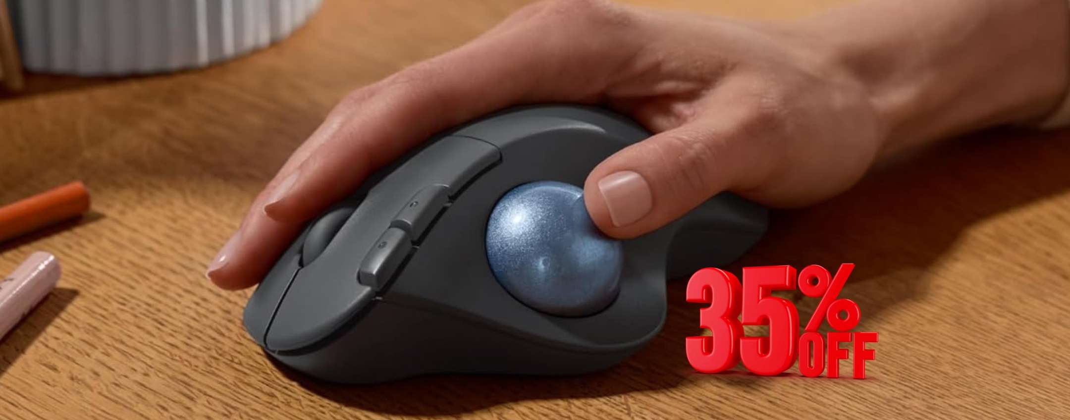 Logitech Ergo M575 è il mouse wireless per chi vuole fare zero sforzo ...