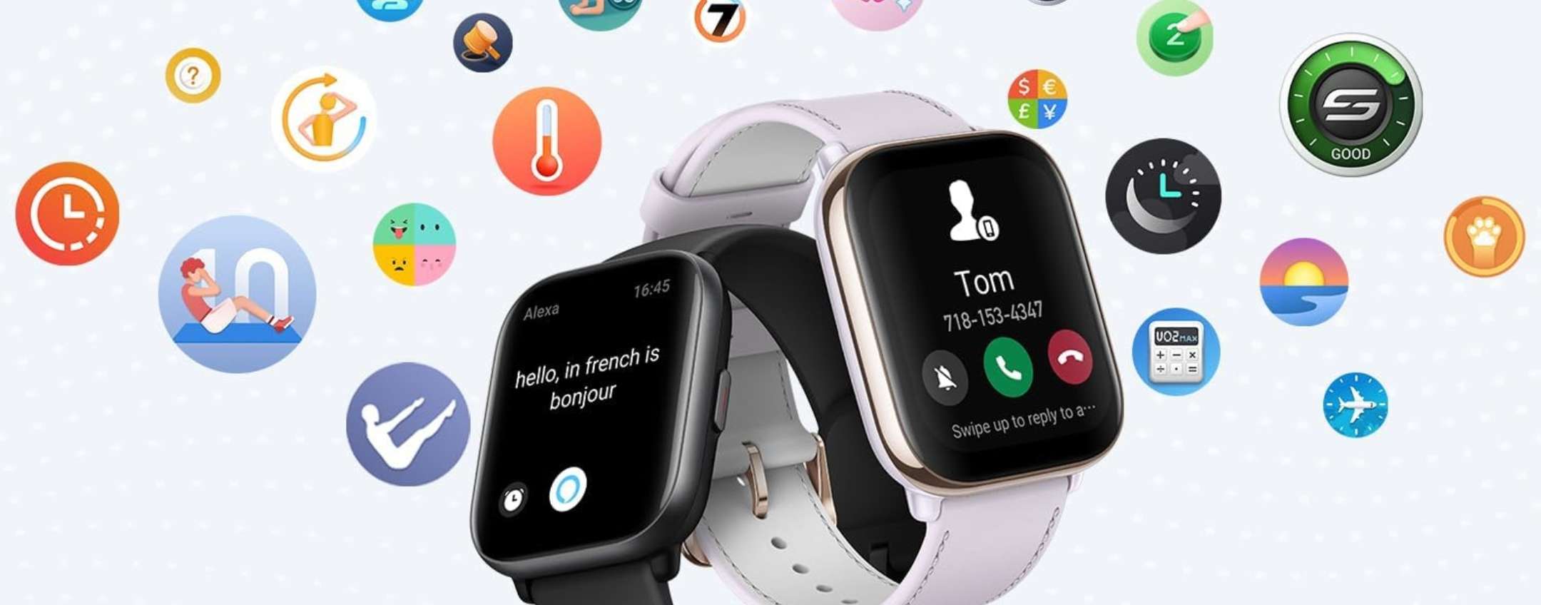 Amazfit Active: smartwatch personal trainer con microfono per chiamate
