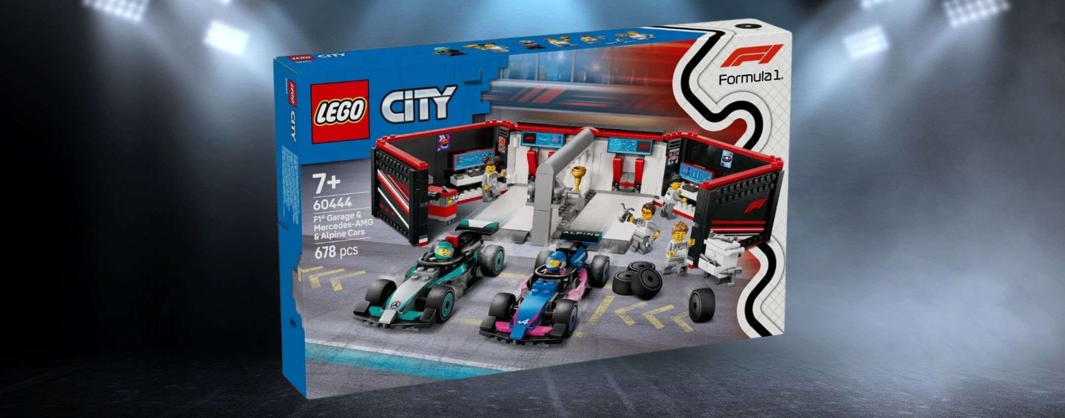 Set LEGO City Garage F1: occhio allo sconto Amazon (-19%)
