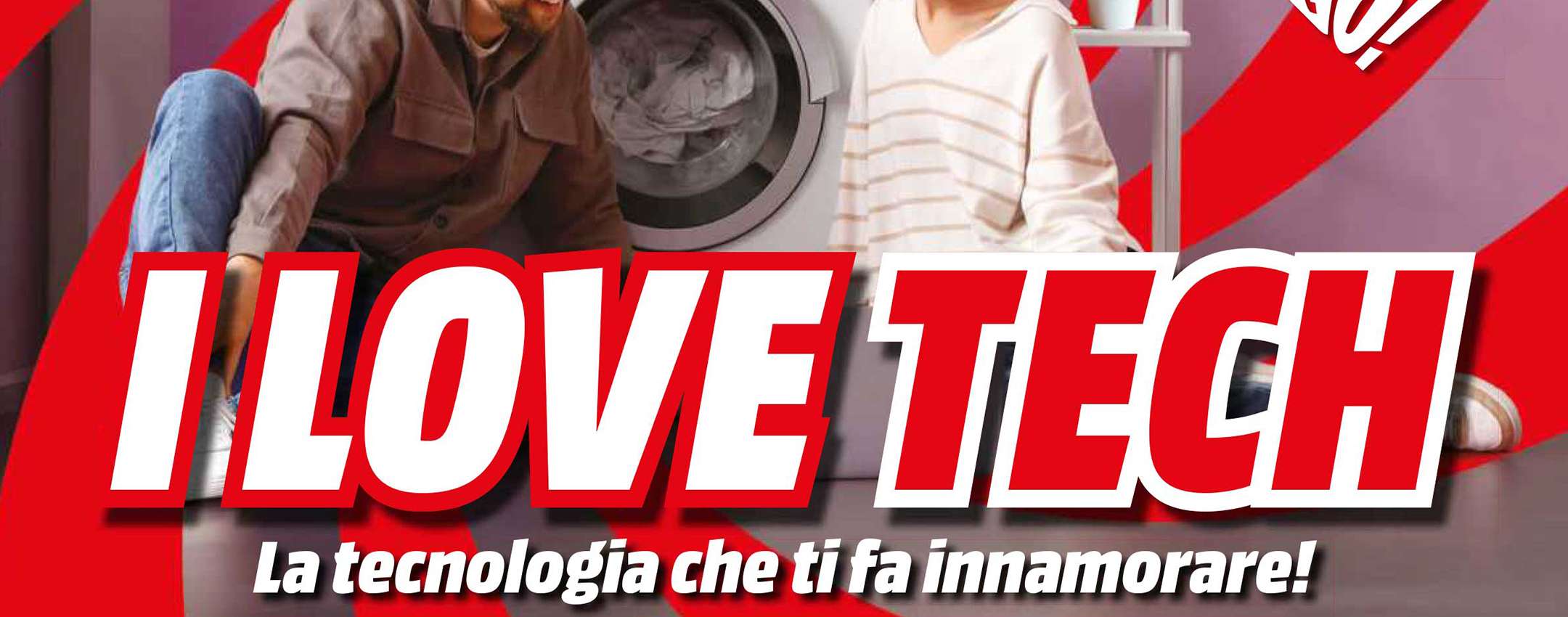 Volantino MediaWorld, per San Valentino tante offerte: smartphone e... fiori LEGO