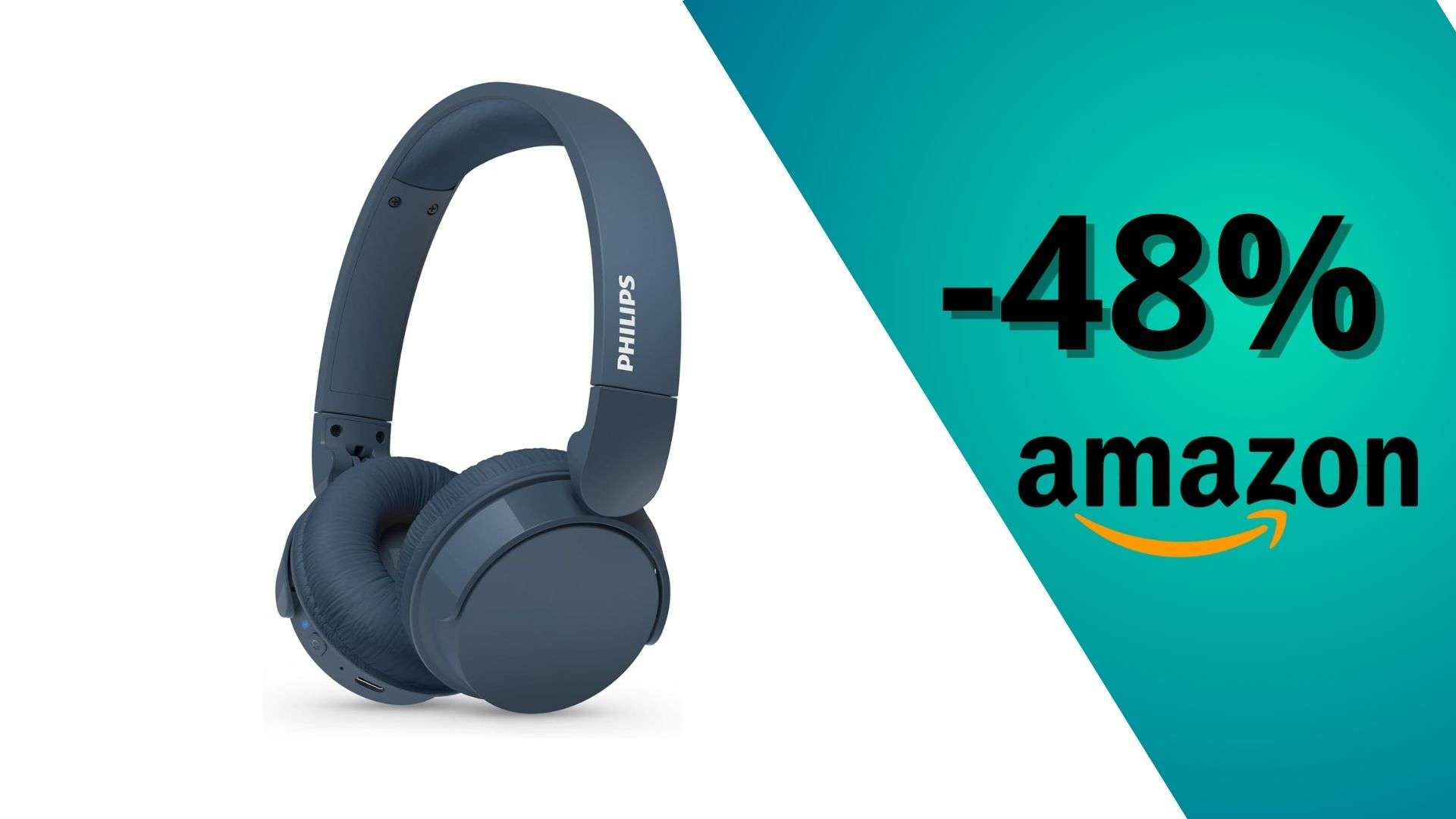 Queste versatili cuffie della Philips sono tue a soli 20,08€