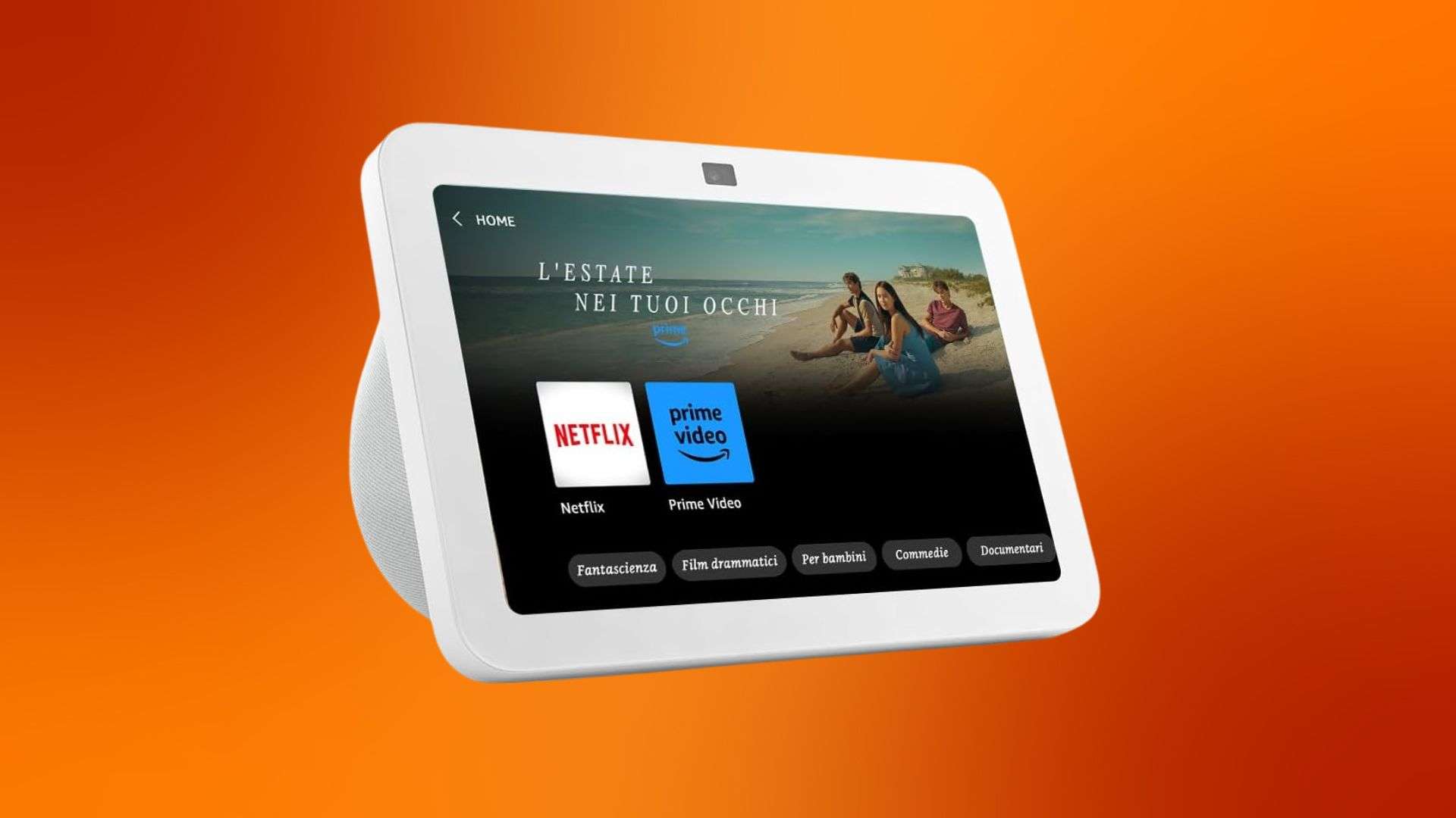 Echo Show 8: assistente smart con display premium a meno di 120€ (-30%)