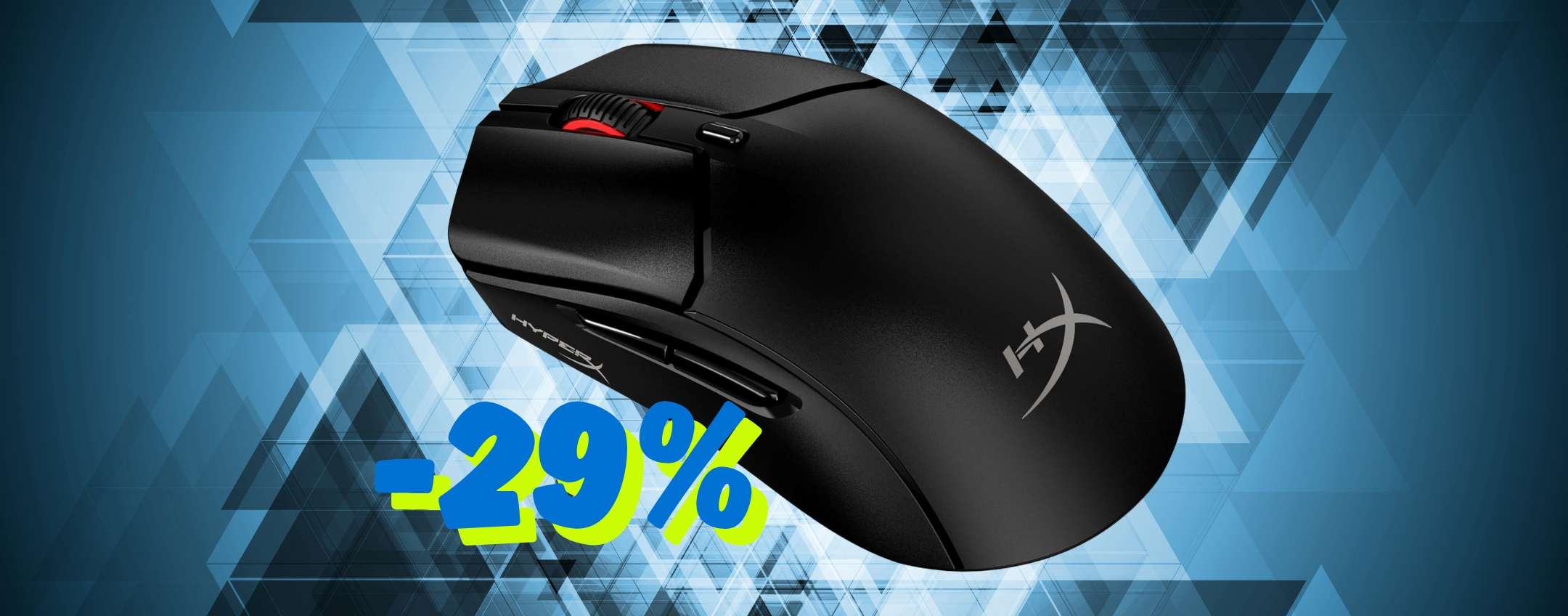 HyperX Pulsefire Haste: mouse wireless da gaming per chi vuole il meglio