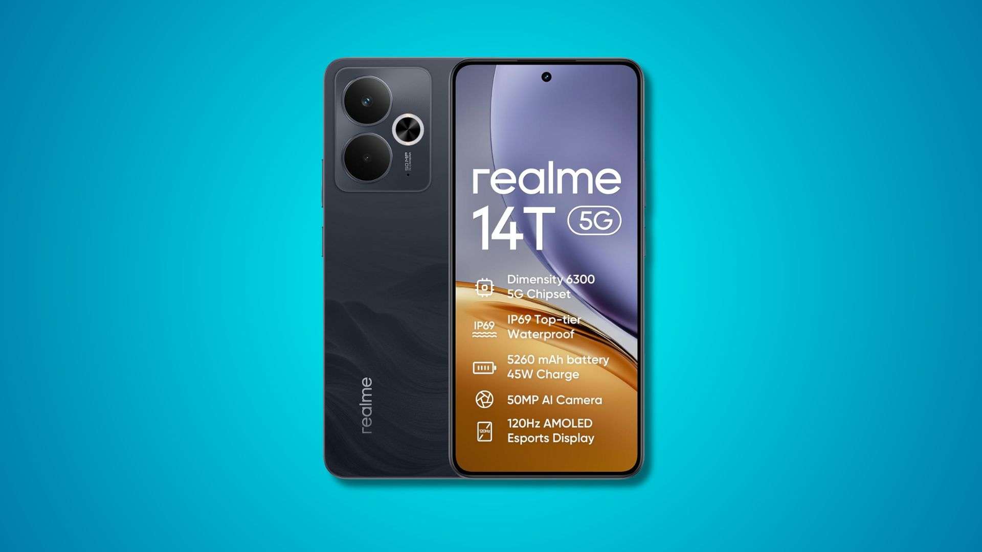 realme 14T 5G a 199,99€ con doppio sconto: display 120Hz, fotocamera AI ...