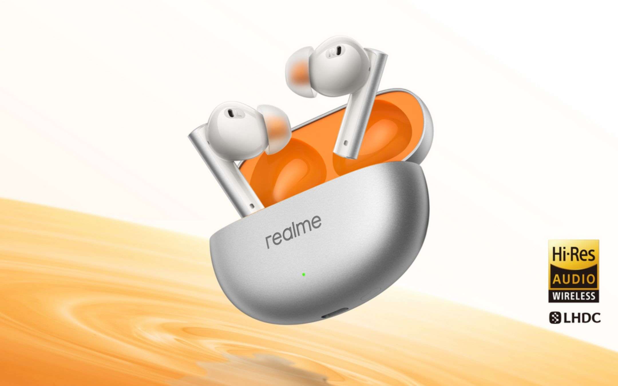 realme Air6 con Hi-Res Audio, IP55 e BASSI POTENTI ad APPENA 36€ (-22%)