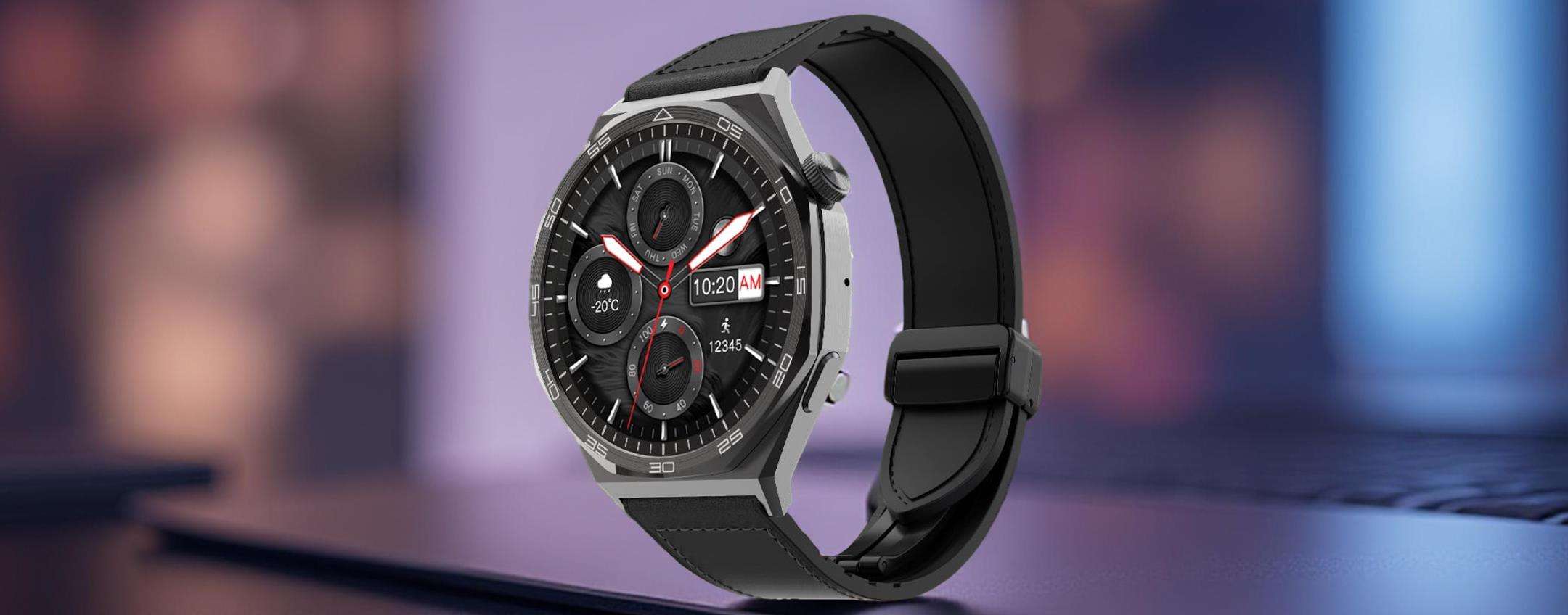 Lenovo fa centro con un elegante smartwatch economico: ha TUTTO
