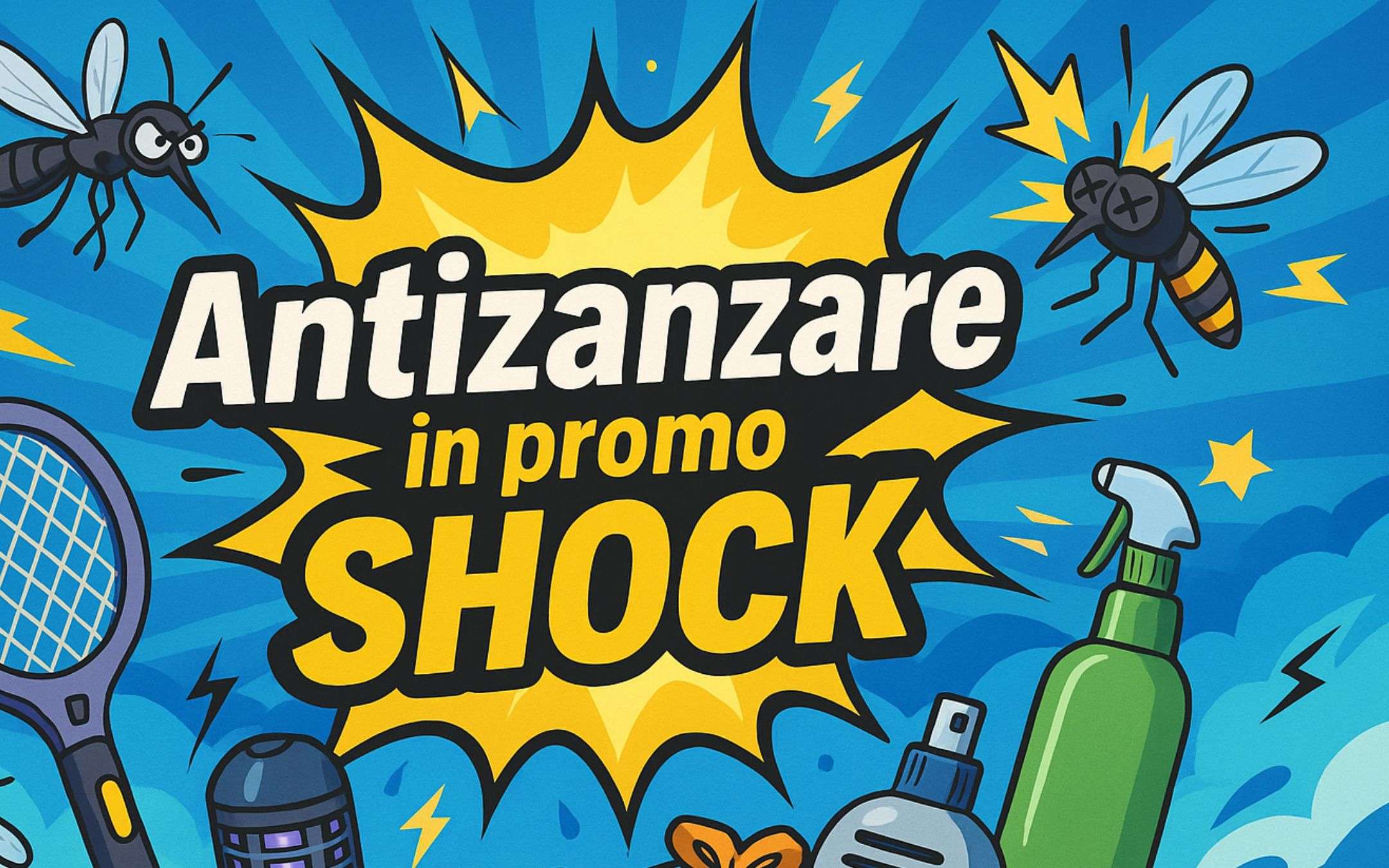 Zanzare STERMINATE con questi gadget super ECONOMICI: meno di 20€ su Amazon