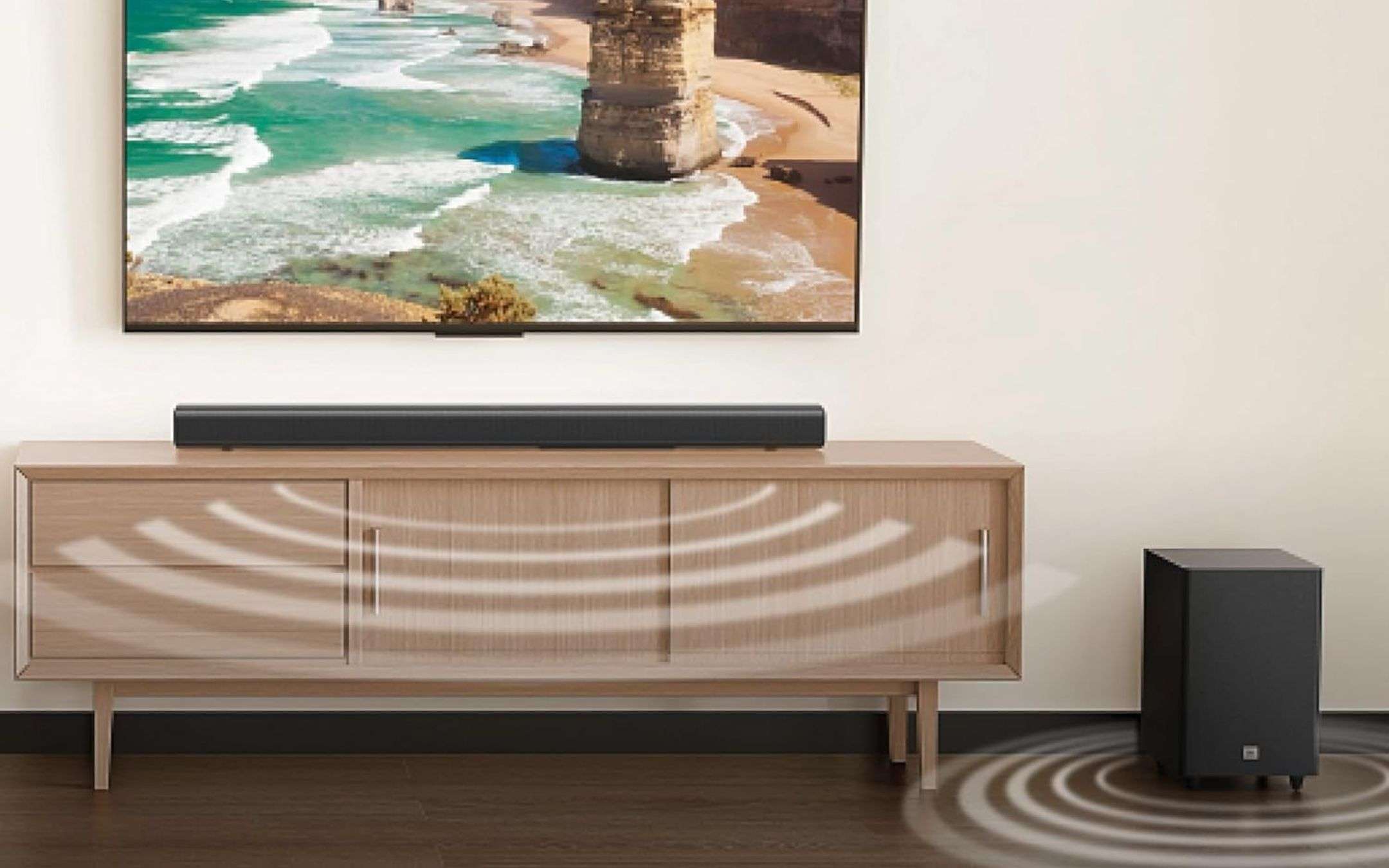 Audio ECCELLENTE da 250 W con la soundbar JBL Cinema SB 550: appena 183€