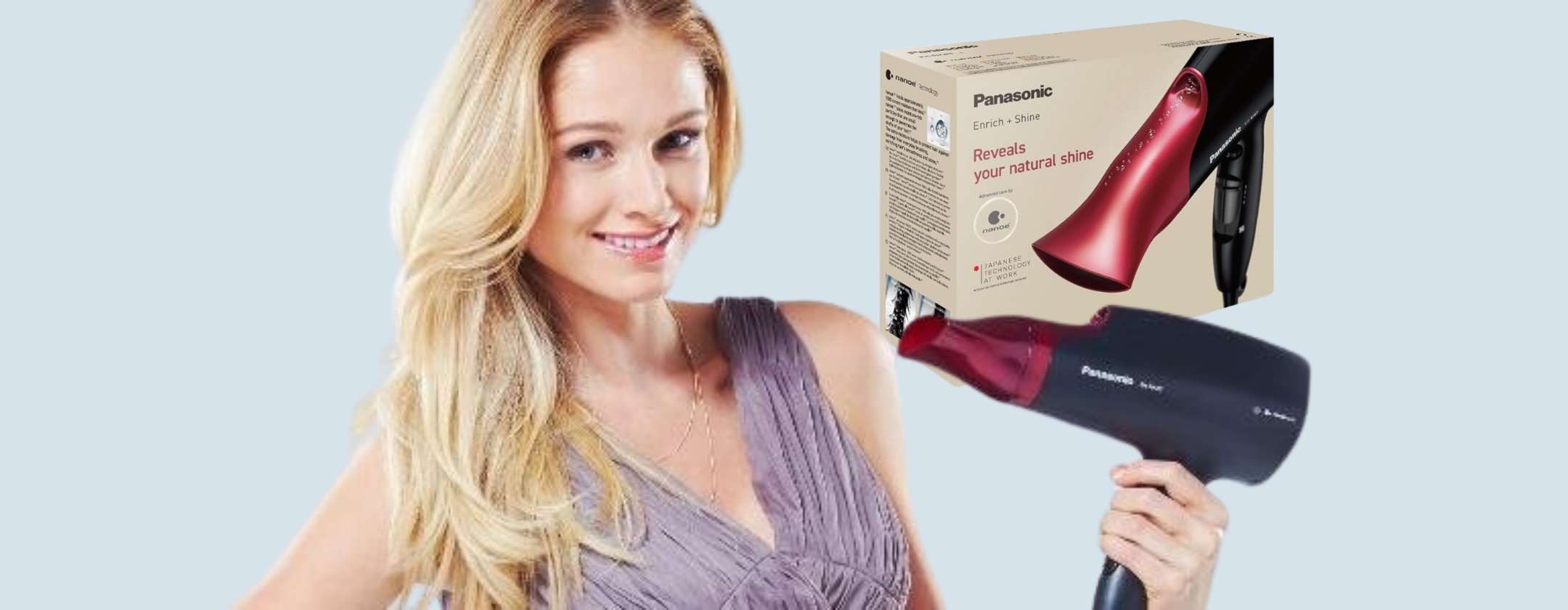 Phon Panasonic da 2000W: stile professionale senza pagare un patrimonio